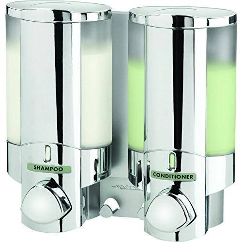 Dapper Styles Aviva Shower Dispenser 3 Ch Wall Mount Soap For Bathroom ...