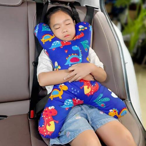 Pacoar Cade Car Travel Pillow For Adults X shaped Sleeping Head Support ...
