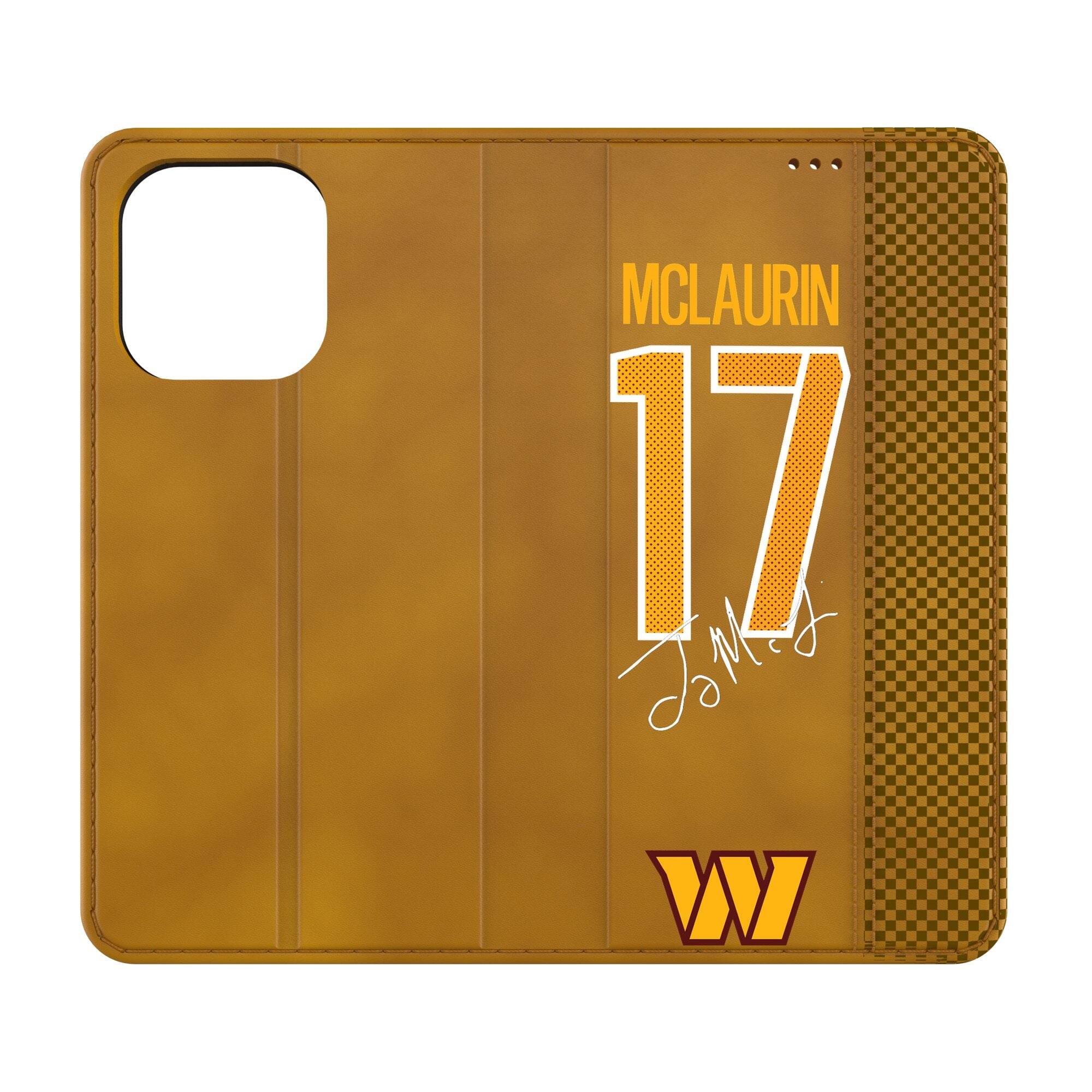 Keyscaper NFL Terry McLaurin Washington Commanders Folio iPhone Case 14 ...