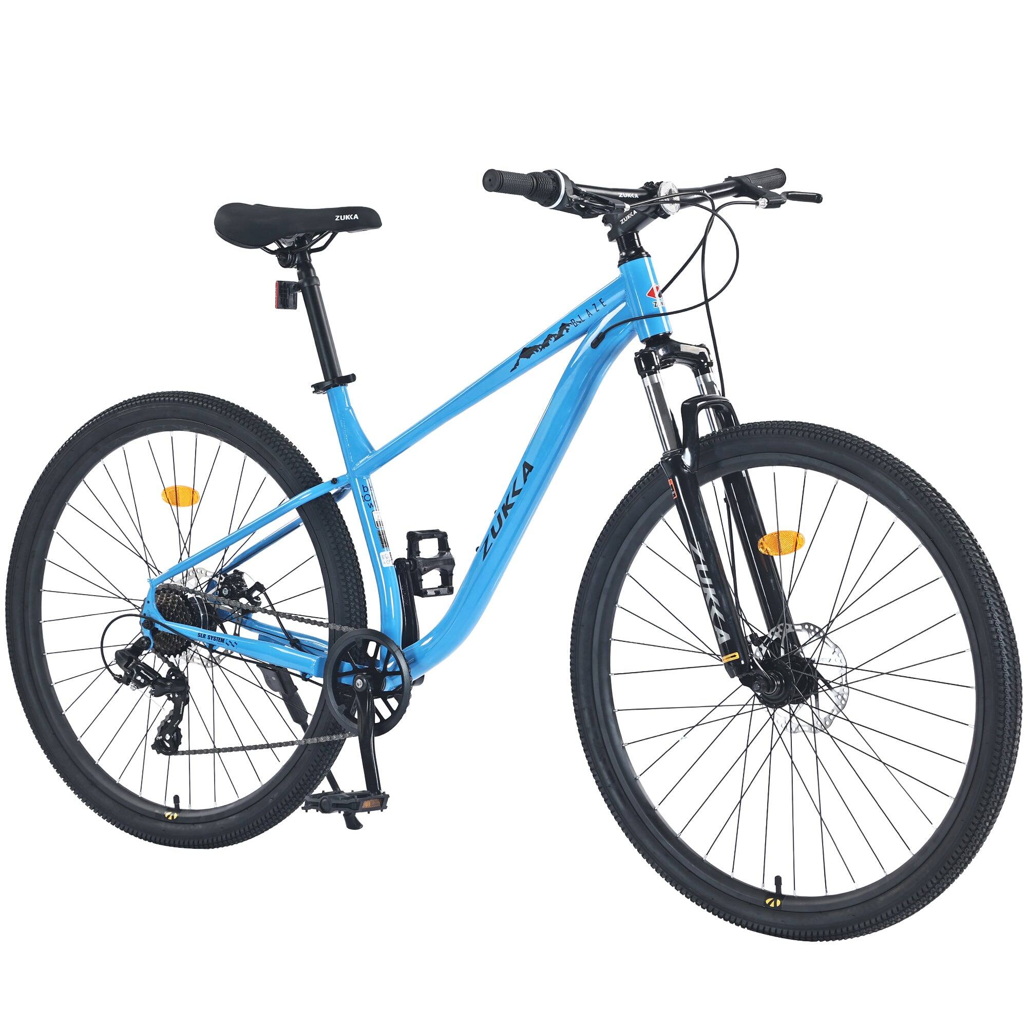 BreeBe 29 Inch Wheels 8 Speed Mountain Bike, for Men Women Boys and ...