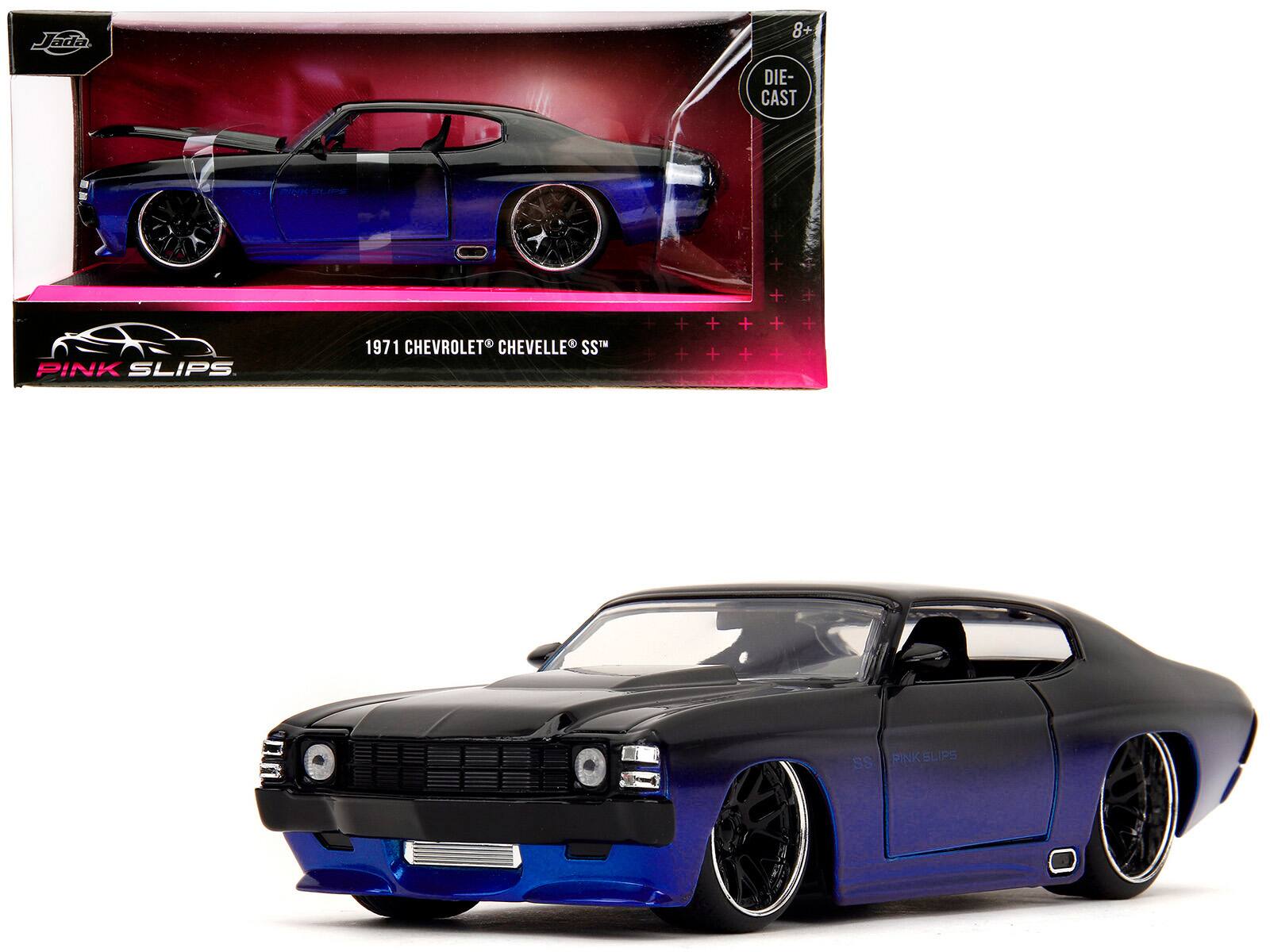 1971 Chevrolet Chevelle SS "Pink Slips" Series 1/24 Diecast Model Car ...