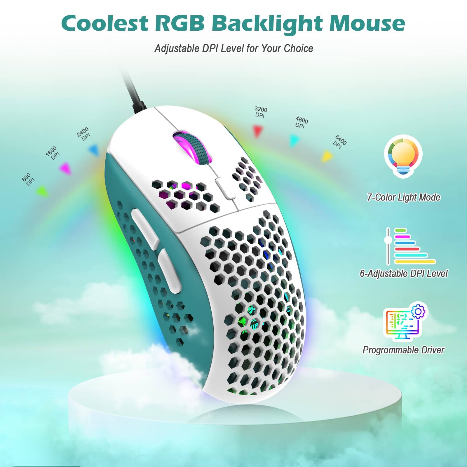 Reds Spade Rk t8pr0 Wired 65 Mechanical Gaming And Mouse Combo With Rgb ...