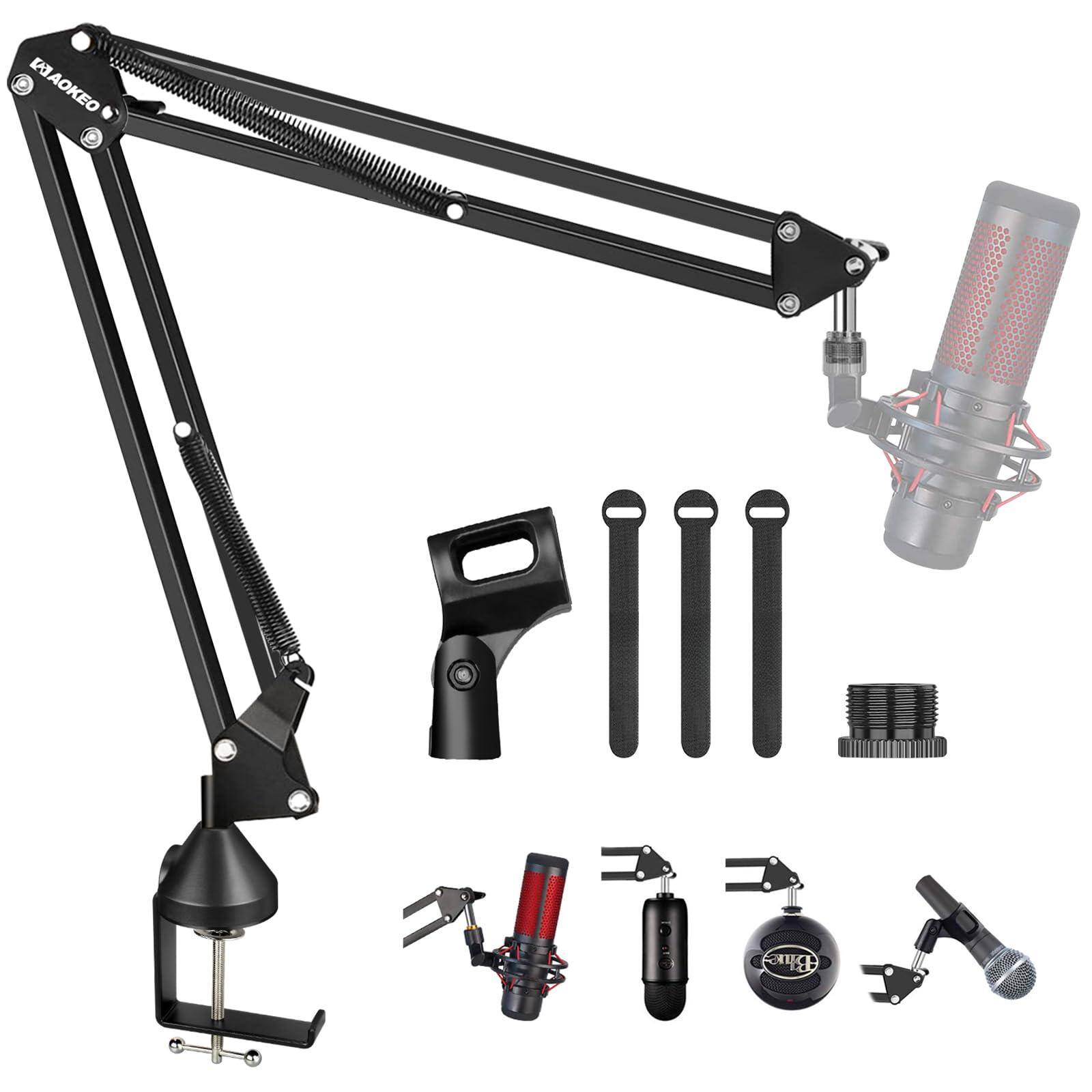 Dazzling Pops Microphone Arm Ak 49 Adjustable Compact Mic Suspension ...