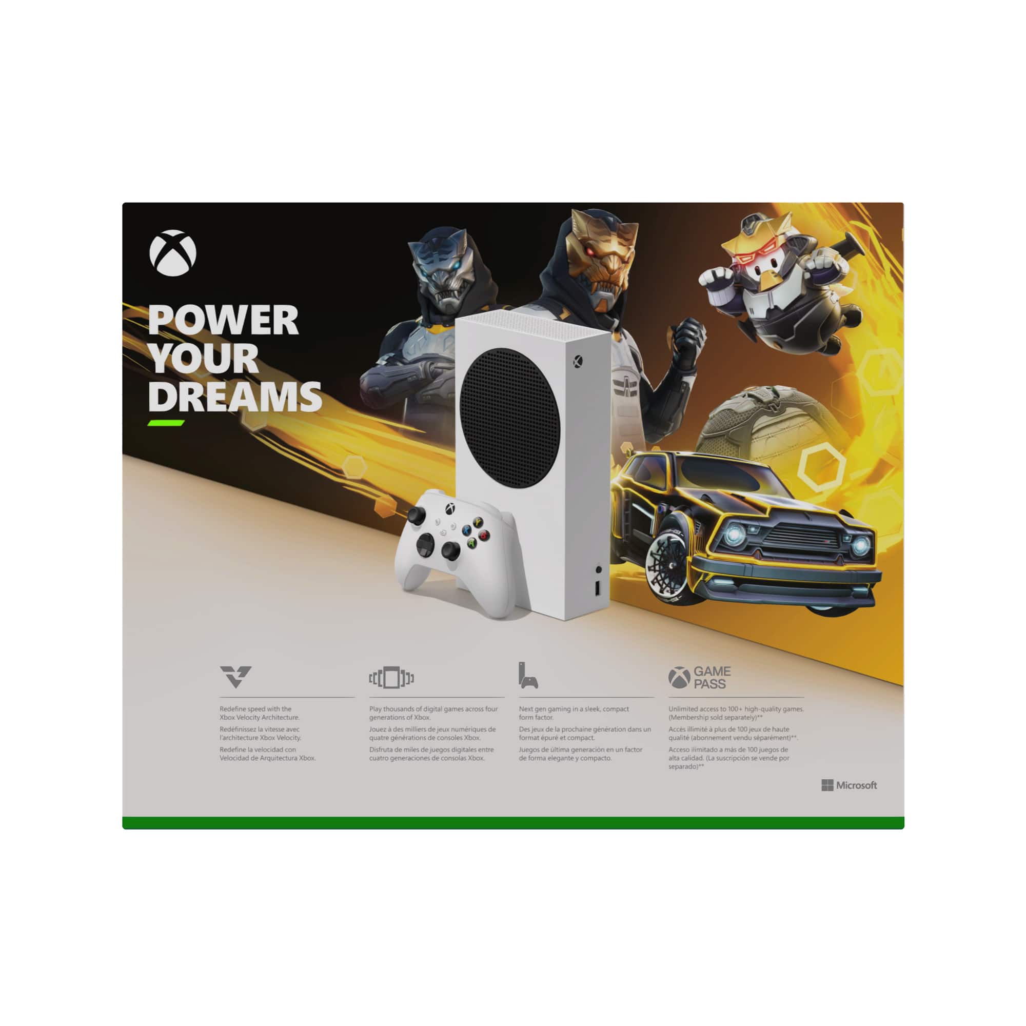 Best Buy: Microsoft Xbox Series S 512 GB Console – Gilded Hunter Bundle ...