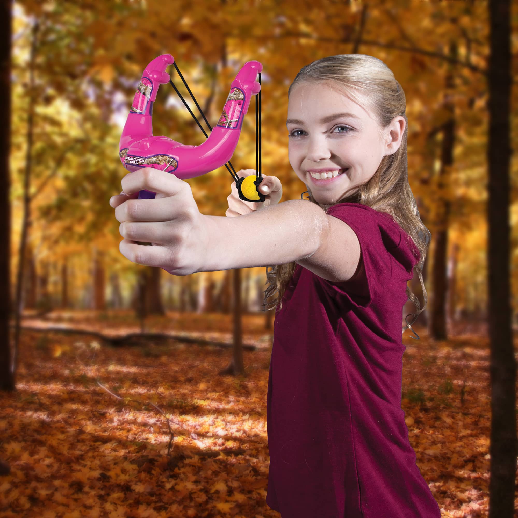 Best Buy: NKOK RealTree: Handheld Slingshot Set Pink G0698143250385