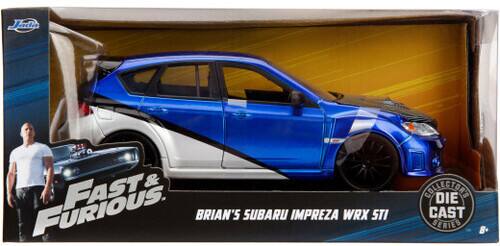 Jada Toys 1:24 Fast & Furious 7 Brian's Subaru Impreza WRX STI ...
