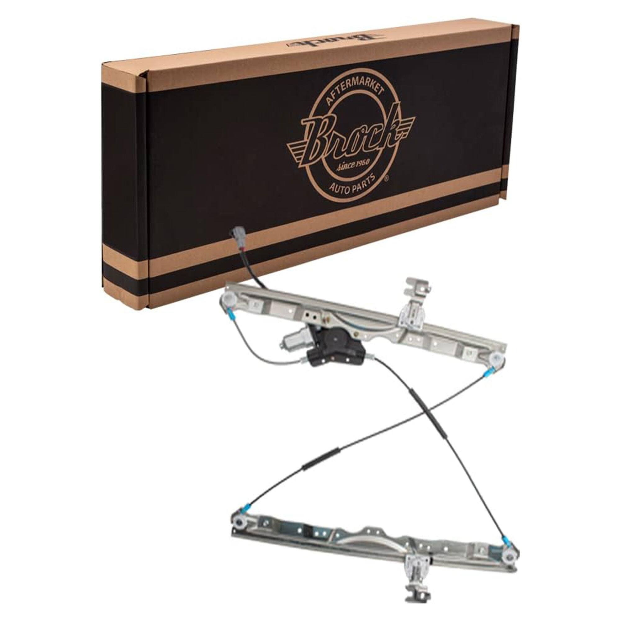 Brock Replacement Passengers Front Power Window Lift Regulator with ...