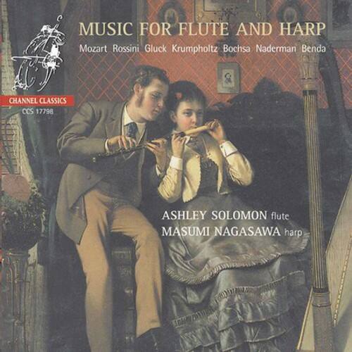 Solomon,Ashley / Nagasawa,Masumi Music for Flute & Harp COMPACT DISCS ...