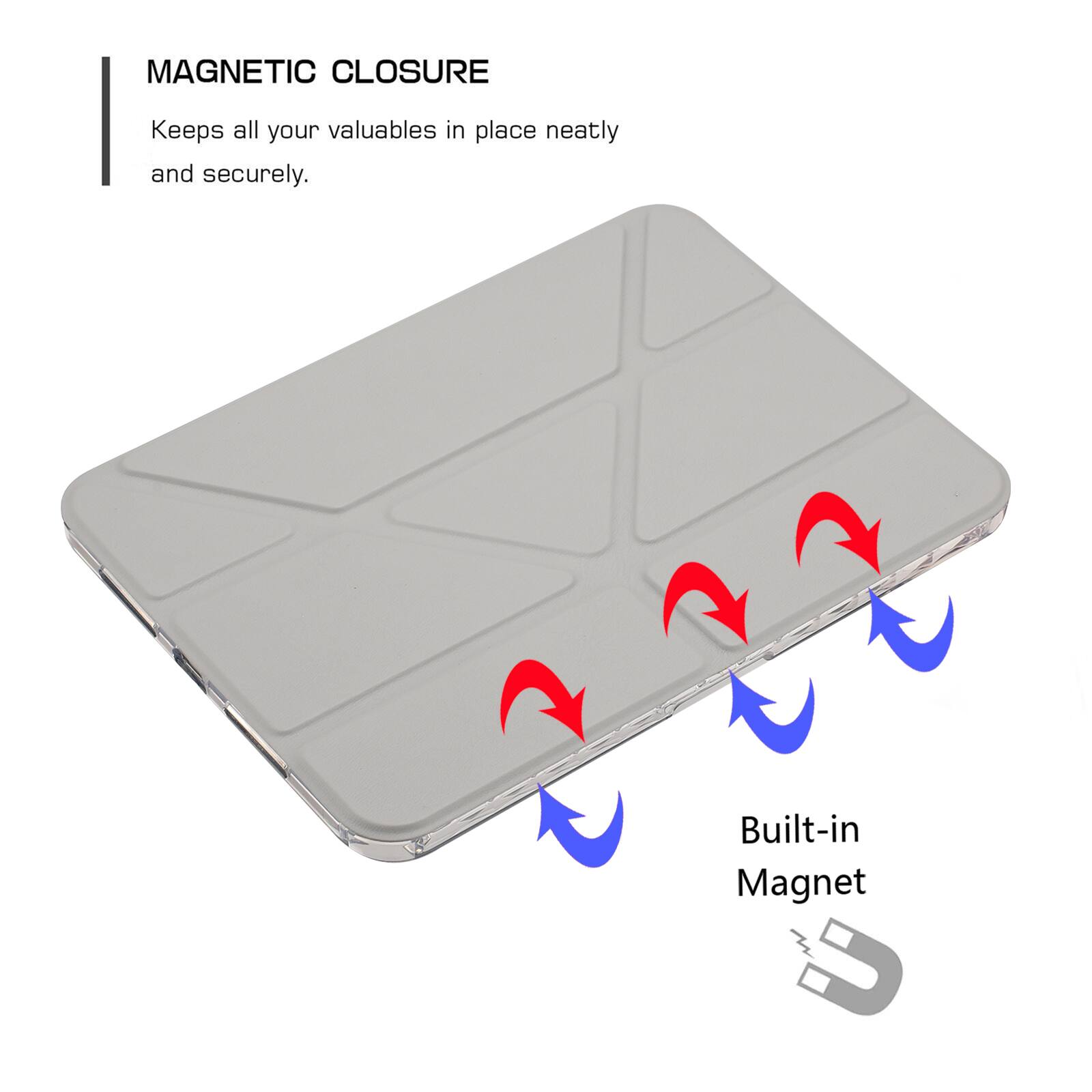 Dteck for Apple iPad (A16) 11" 2025 & iPad 10th Gen 2022 Y Fold Tablet ...