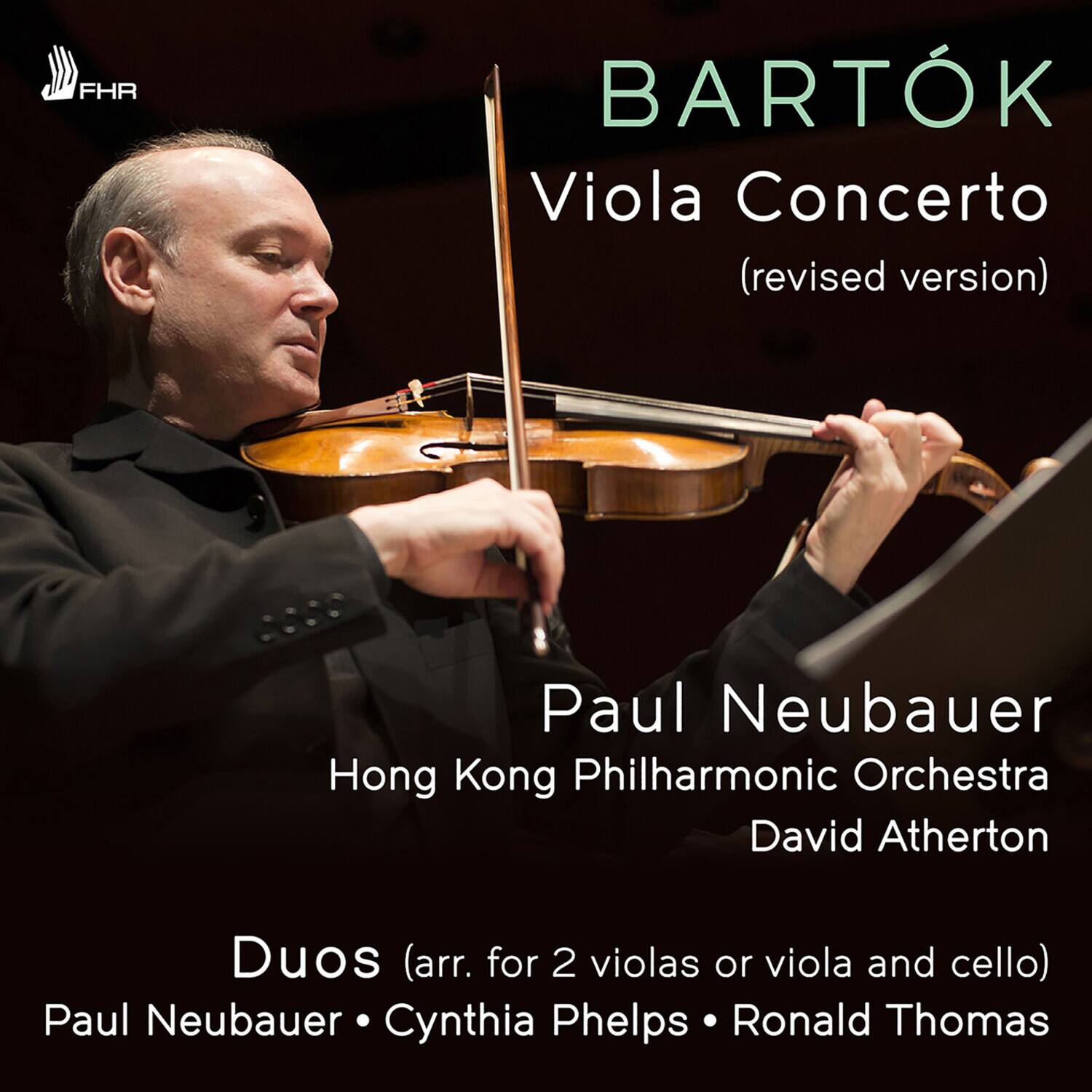 Ariel Lanyi Bartok: Viola Concerto (revised version); Duos (arr. P ...