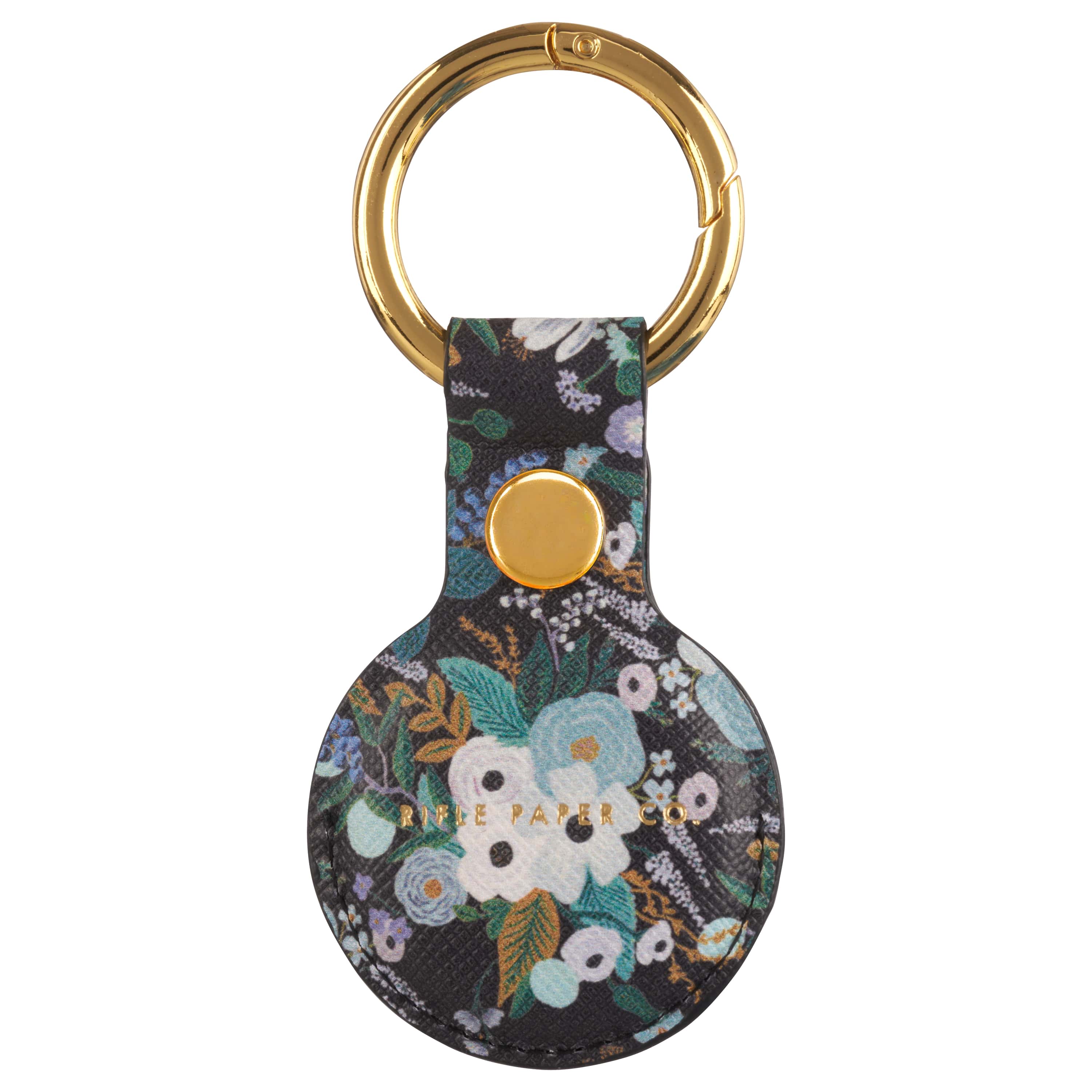 Customer Reviews: Rifle Paper AirTag Clip Ring Garden Party Blue Multi ...
