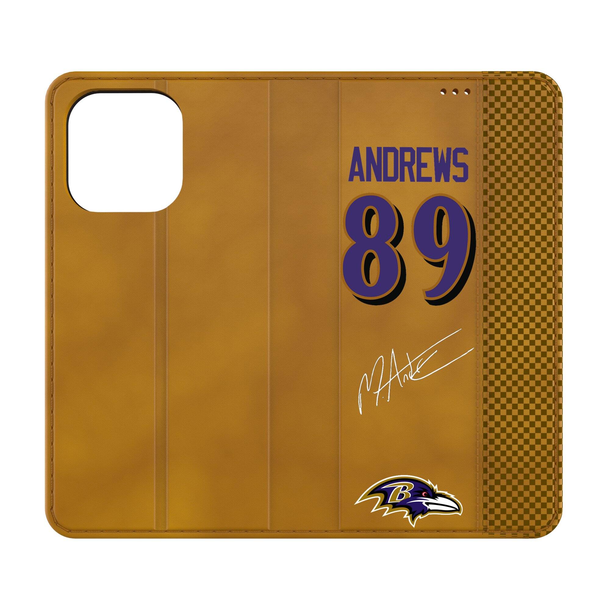 Keyscaper NFL Mark Andrews Baltimore Ravens Folio iPhone Case 13 Pro ...