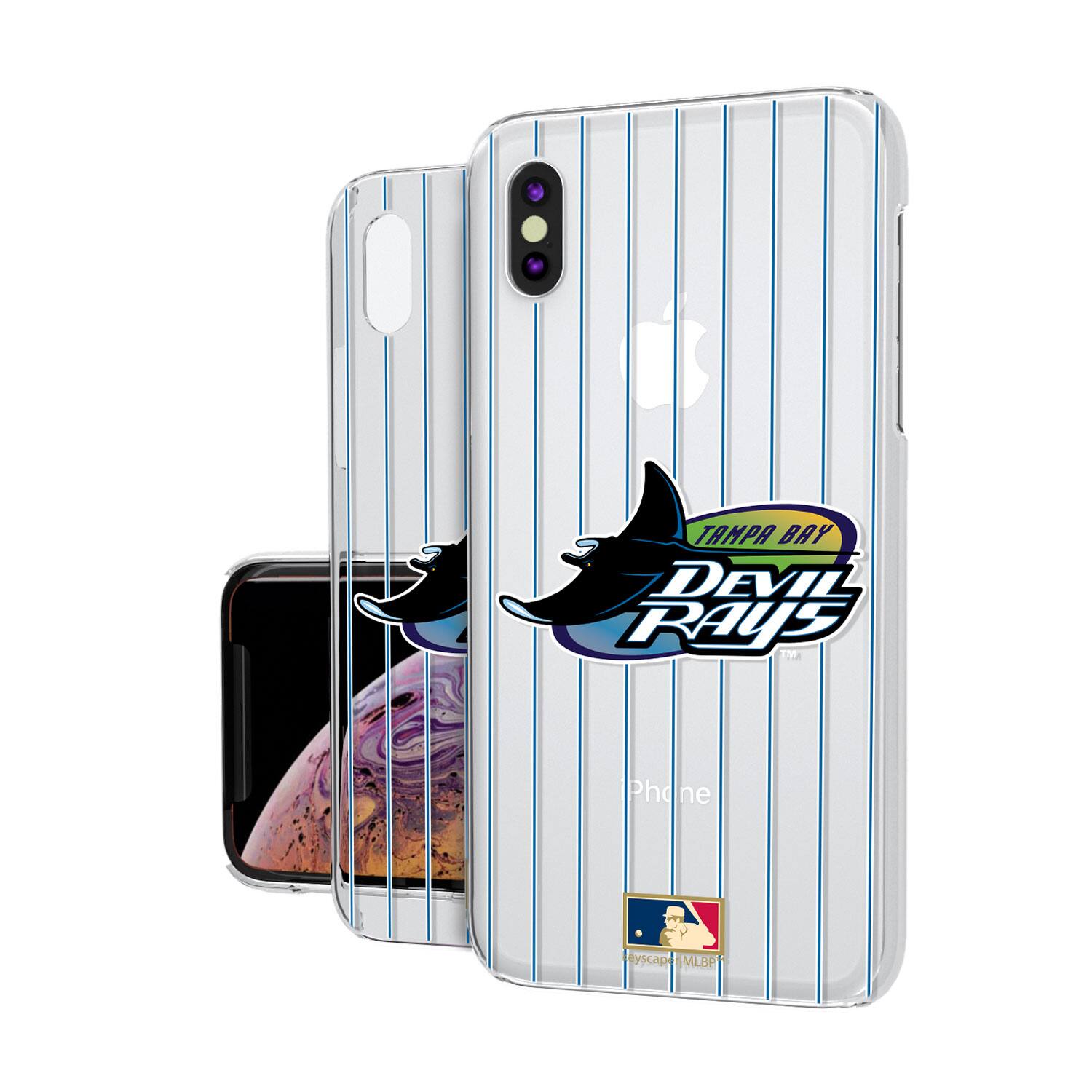 MLB Keyscaper - - Tampa Bay Rays Cooperstown iPhone Clear - 16e ...