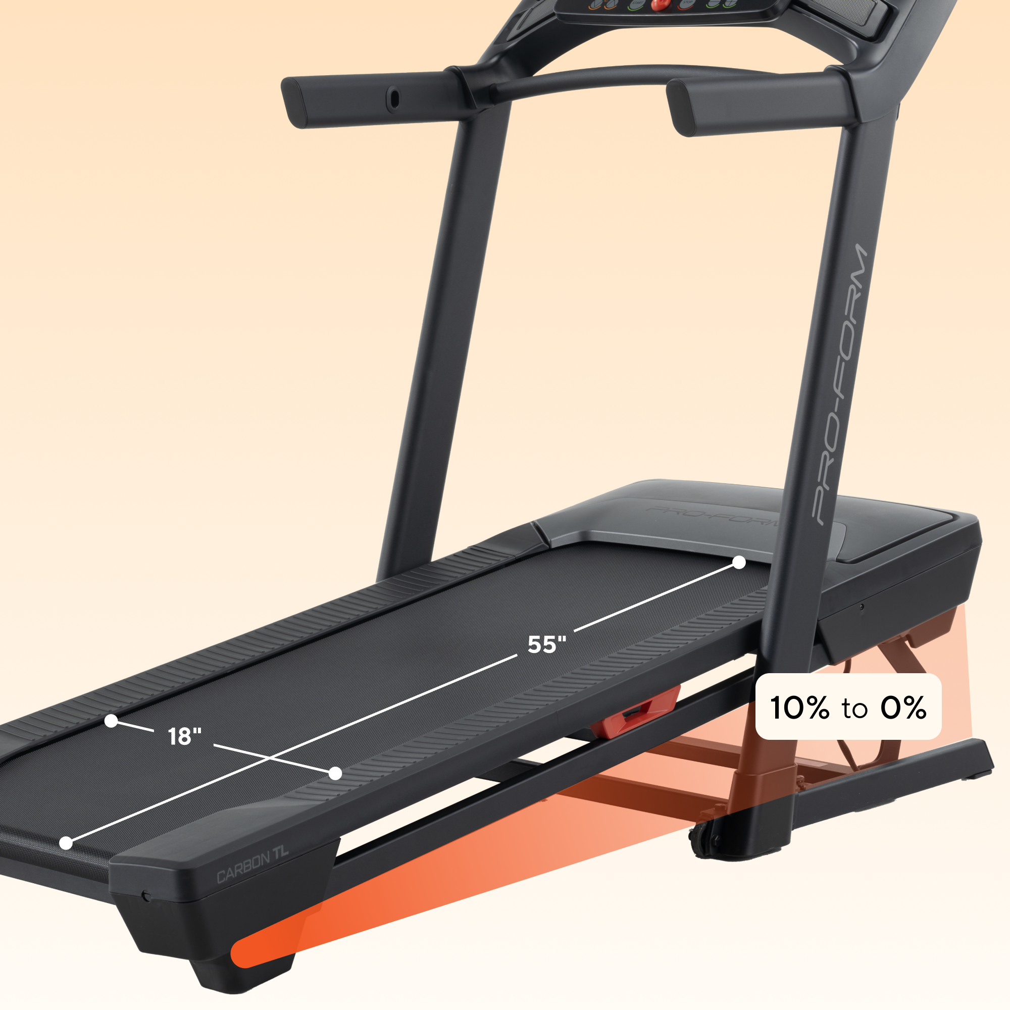 ProForm Carbon TL Treadmill Black PFTL59724 - Best Buy