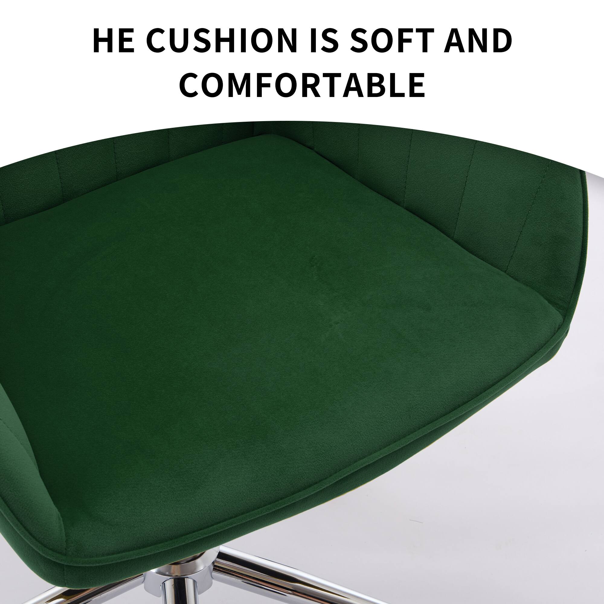 APRILSOUL Adjustable Office Chair Home Bedroom Ergonomic Swivel Chair ...