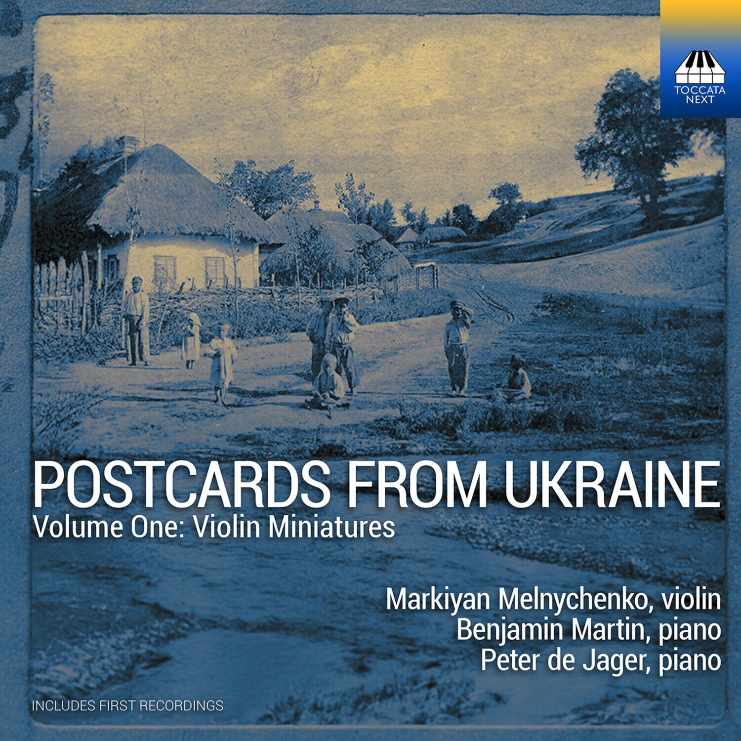 Markiyan Melnychenko Postcards from Ukraine, Vol. 1 Violin Miniatures ...