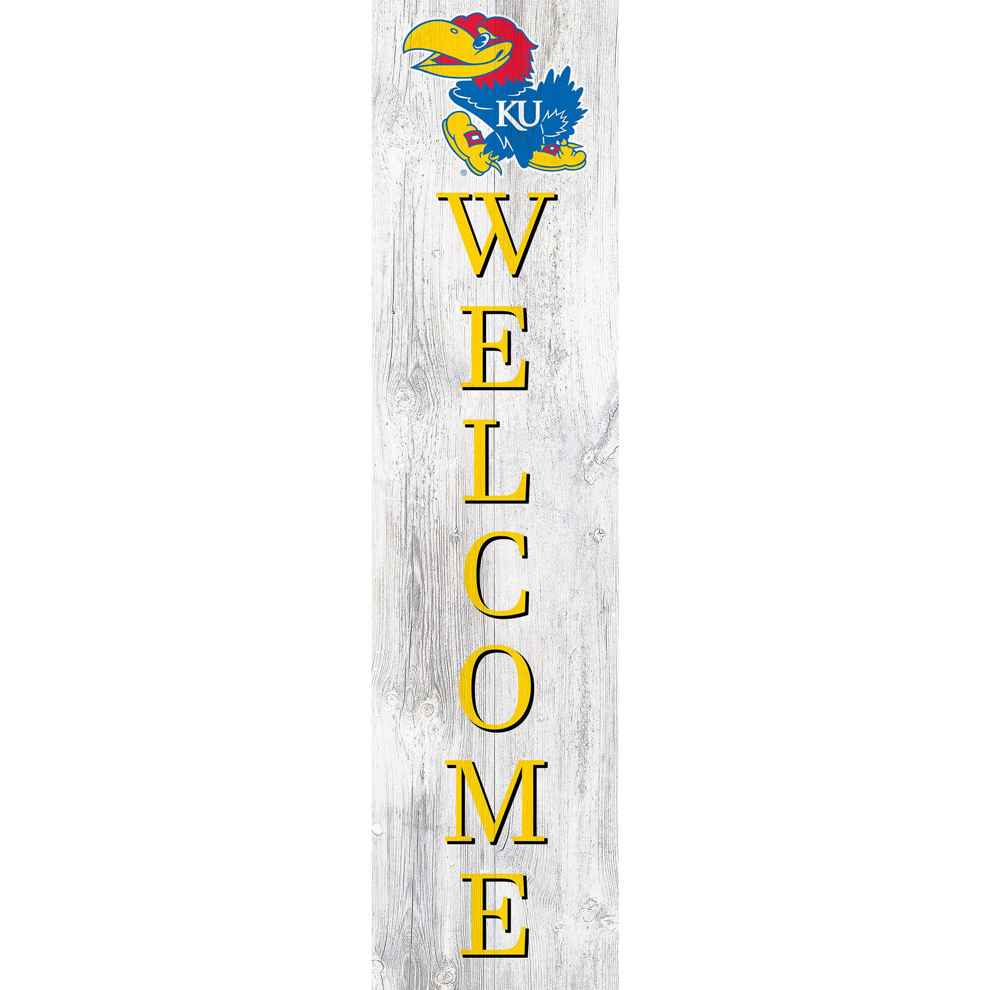 Fan Creations Kansas Jayhawks 48'' Welcome Leaner Multicolor 4287120 ...