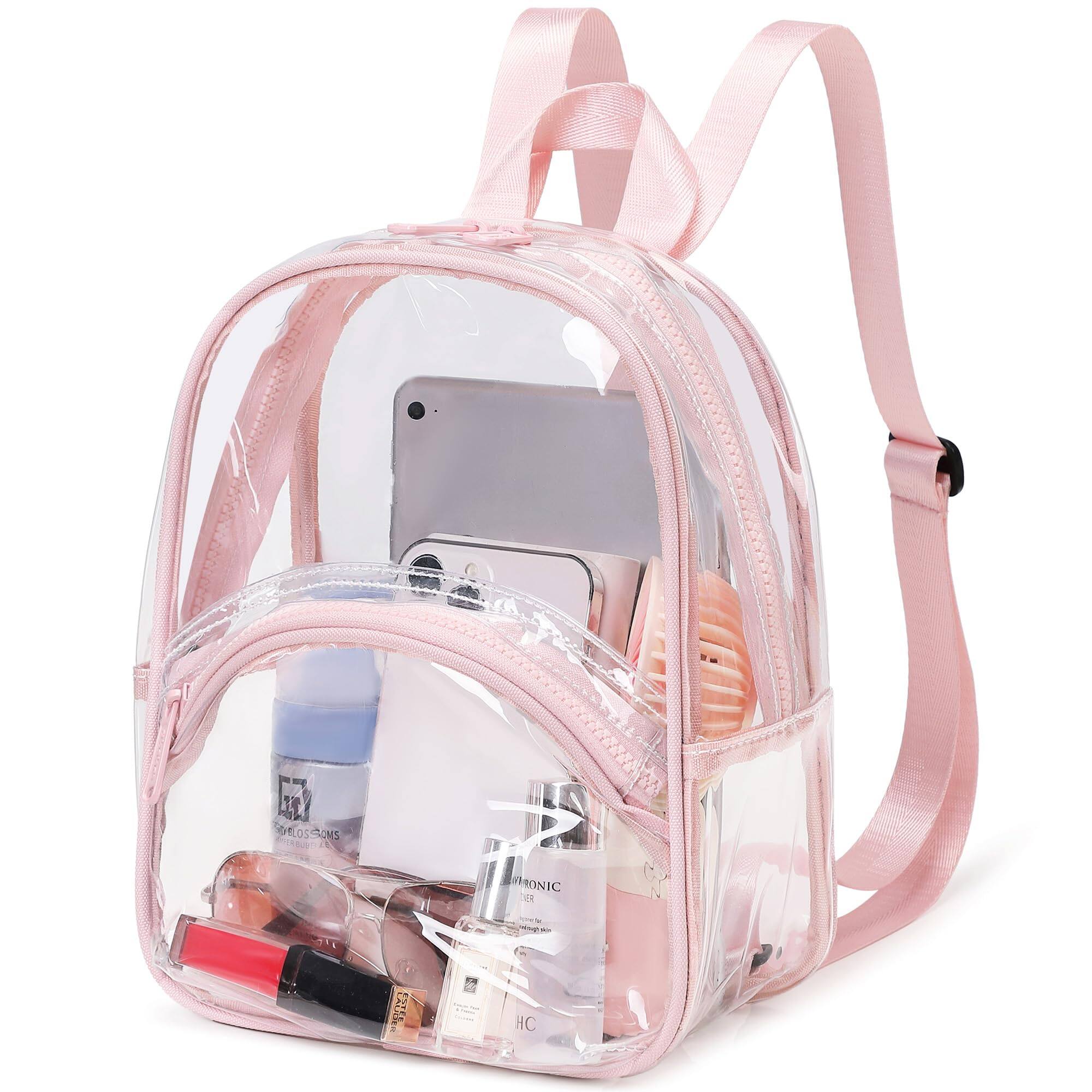 Stamp n Camp Clear Mini Backpack For Stadium Events Approved 12 X6 X12 ...