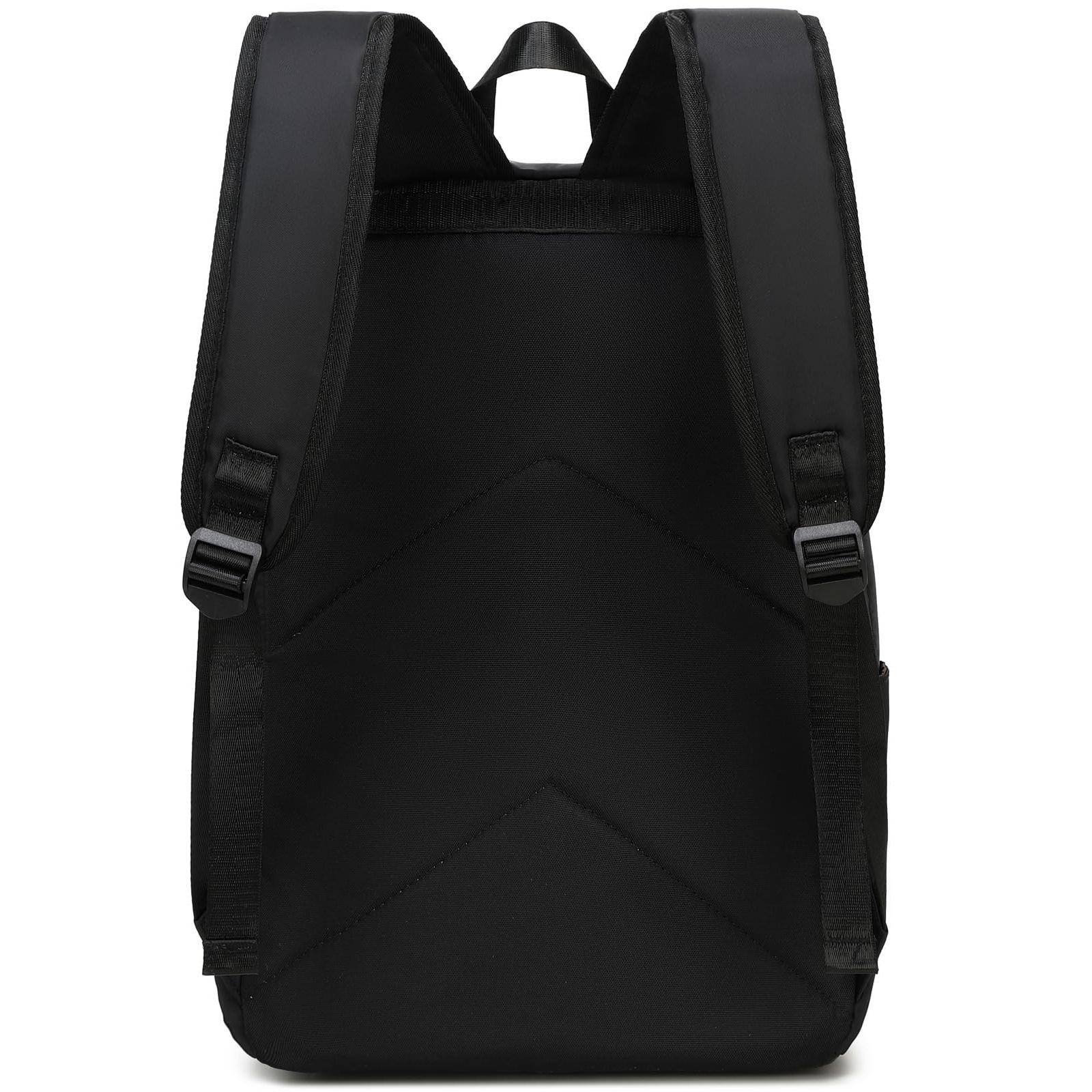 Cozy Serene Black Backpack For School Kids' Backpacks Lightweight Bag Teens Classic Water ...