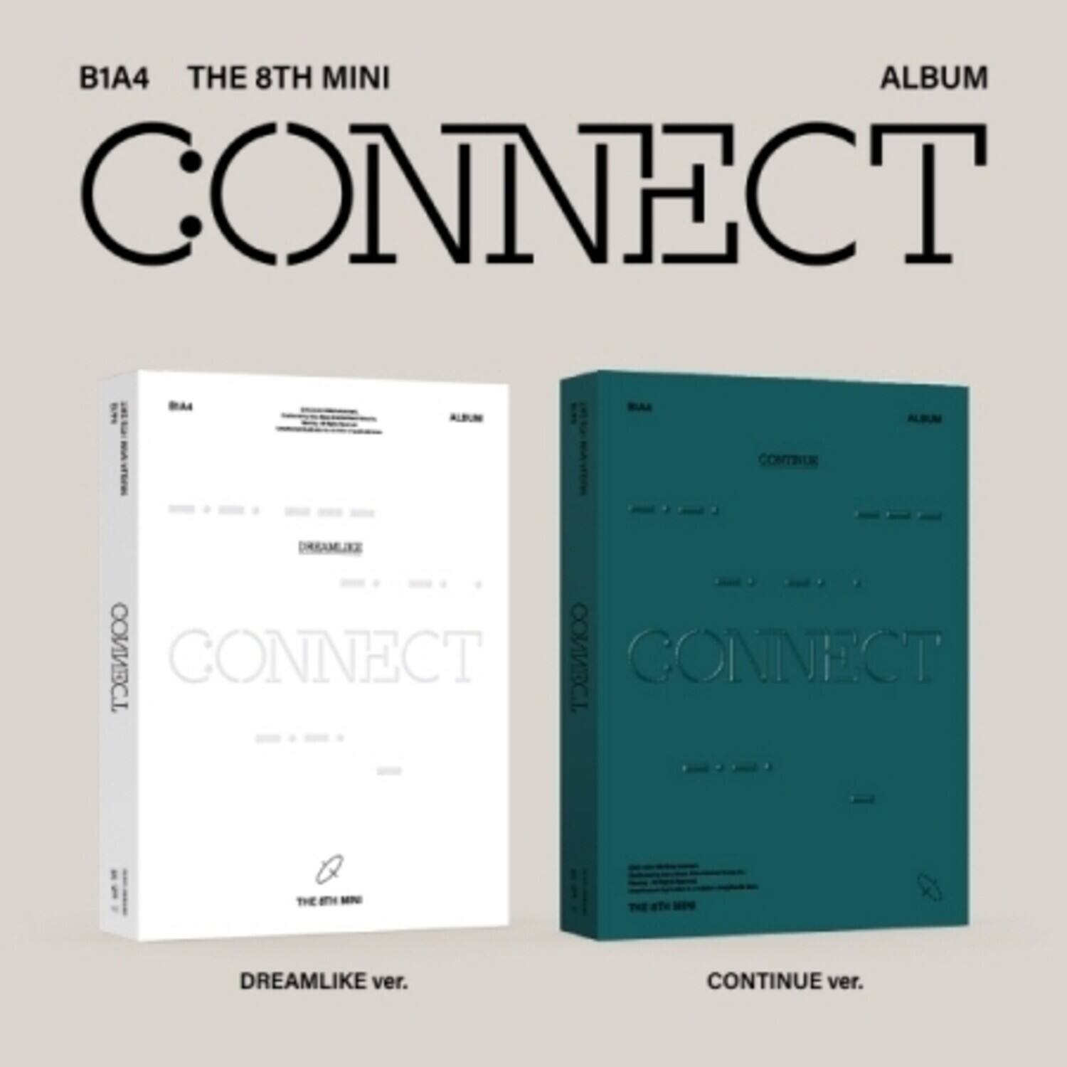 B1A4 Connect Random Cover incl. 84pg Photobook, Folded Poster, 2 ...