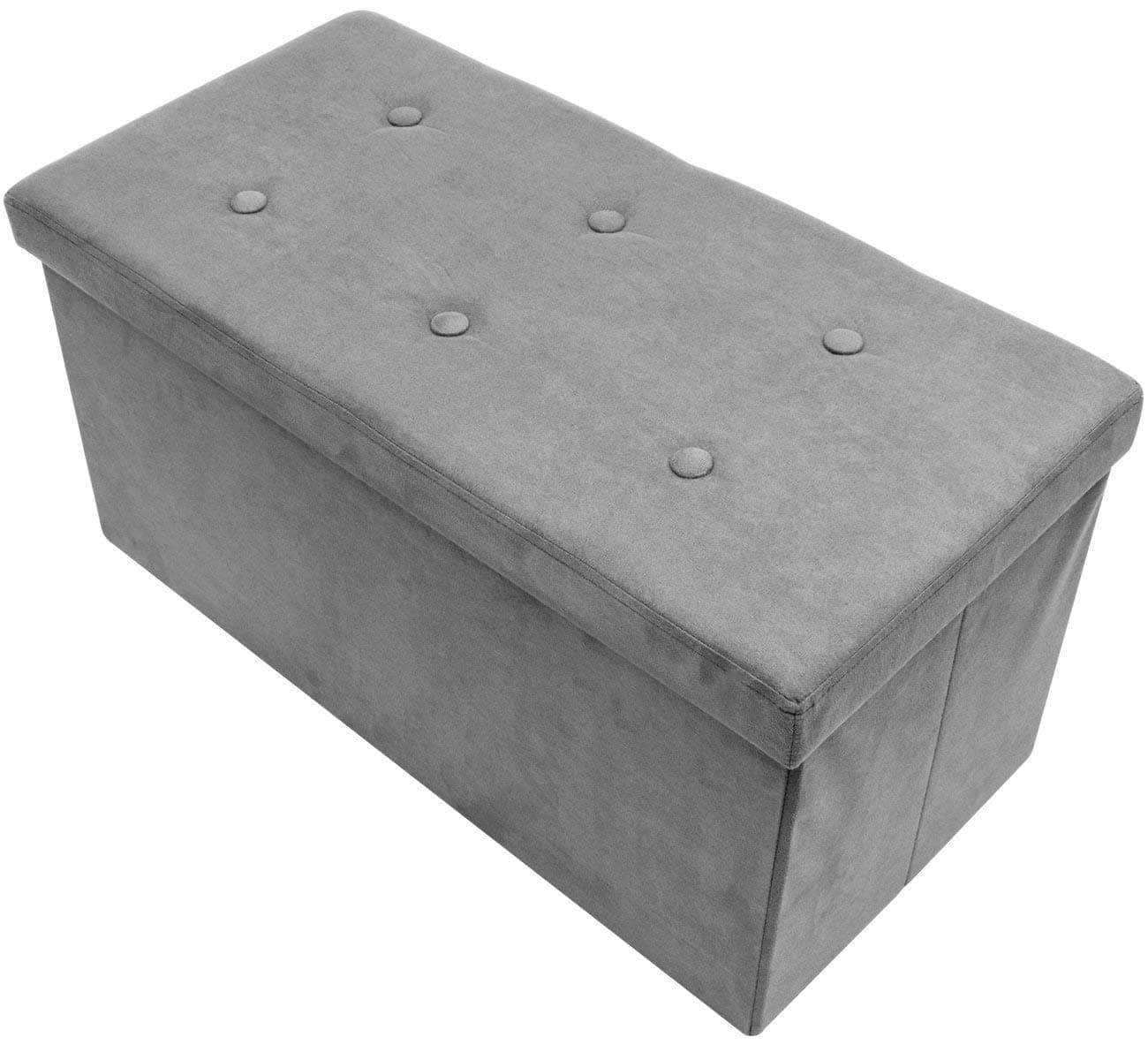 Bench Sorbus - Storage Ottoman , Collapsible/Folding Chest with Cover ...