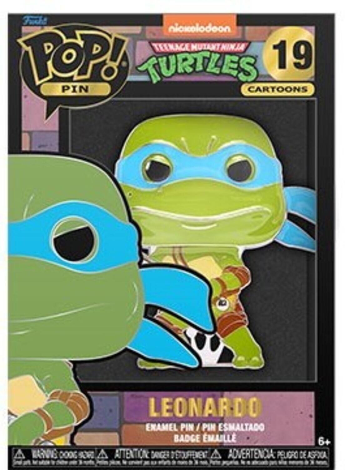 Funko POP! PINS: Teenage Mutant Ninja Turtles Leonardo (TMNT) APPAREL ...