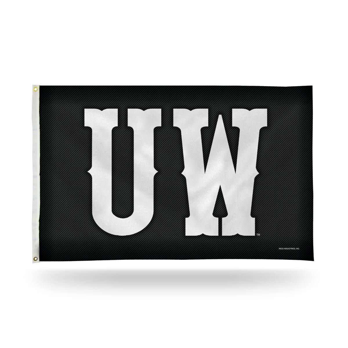 Rico Industries Wyoming Cowboys Carbon Fiber Design 3x5 Indoor Outdoor ...