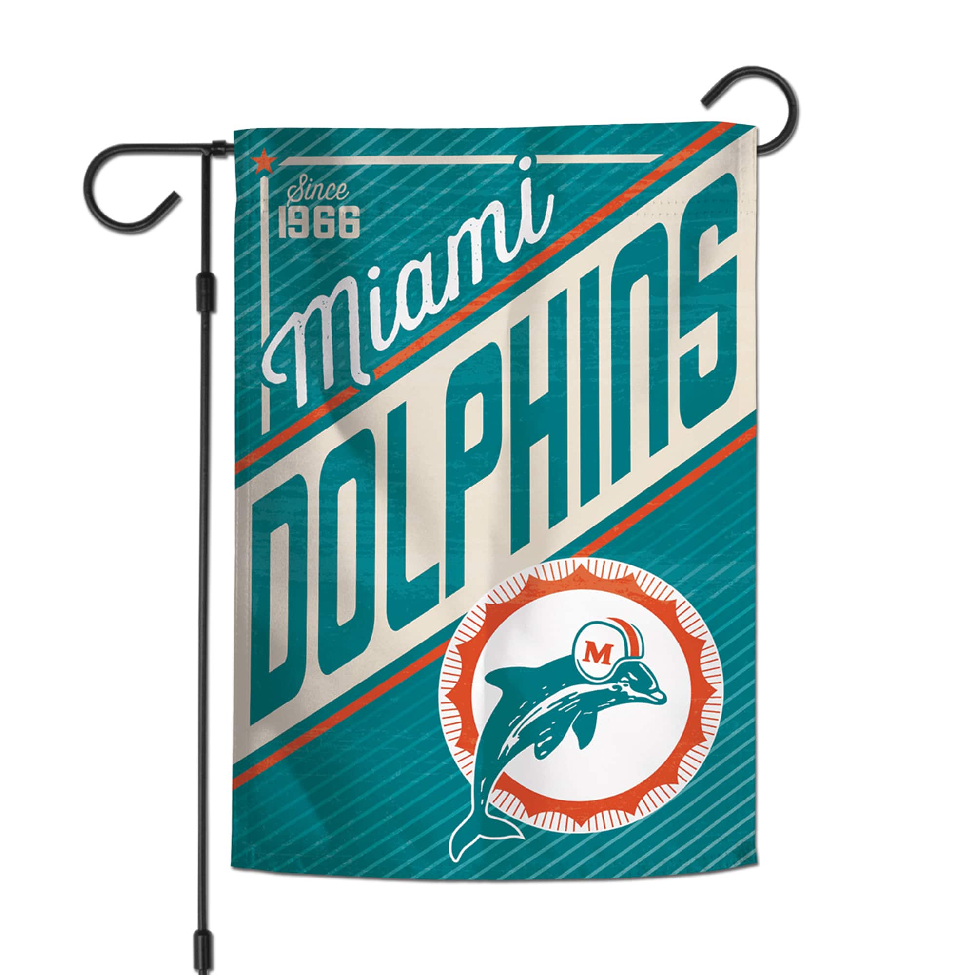 MiaMI WinCraft - Dolphins 2-Sided 12'' x 18'' Team Garden Flag ...