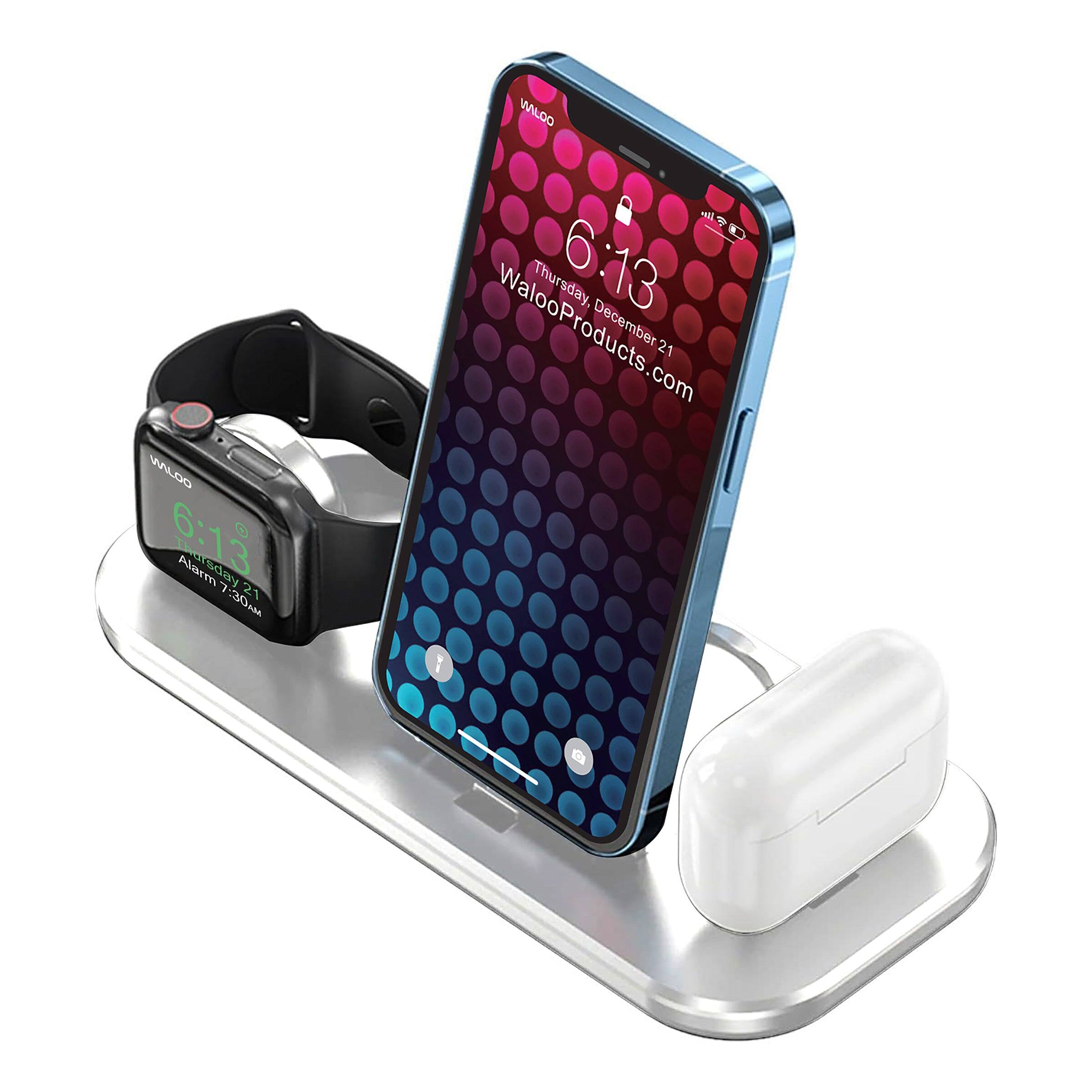 Waloo Portable & Foldable Charging Dock For iPhone, Apple Watch ...