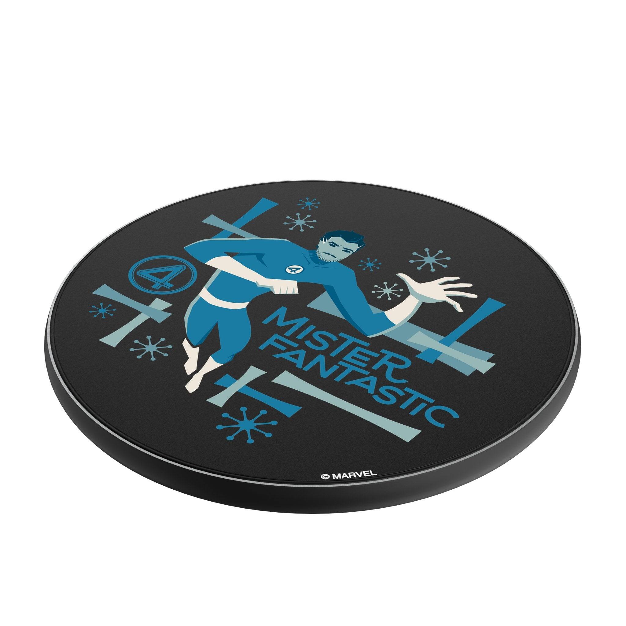 Keyscaper Marvel Badge 15 Watt Wireless Charger Mister Fantastic KCHGW1 ...