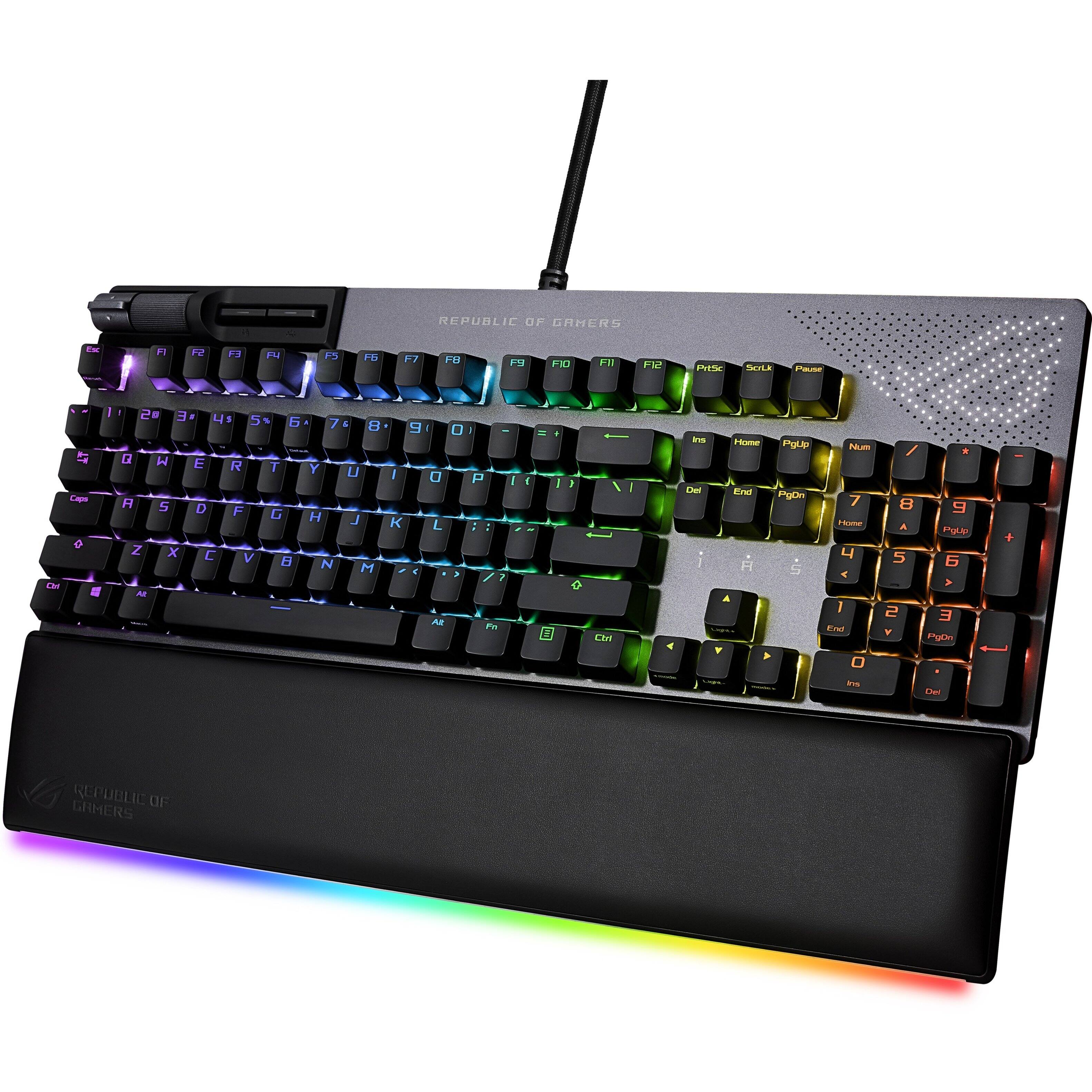 Best Buy: ASUS Strix Flare II Animate Ergonomic Wired Mechanical Gaming ...
