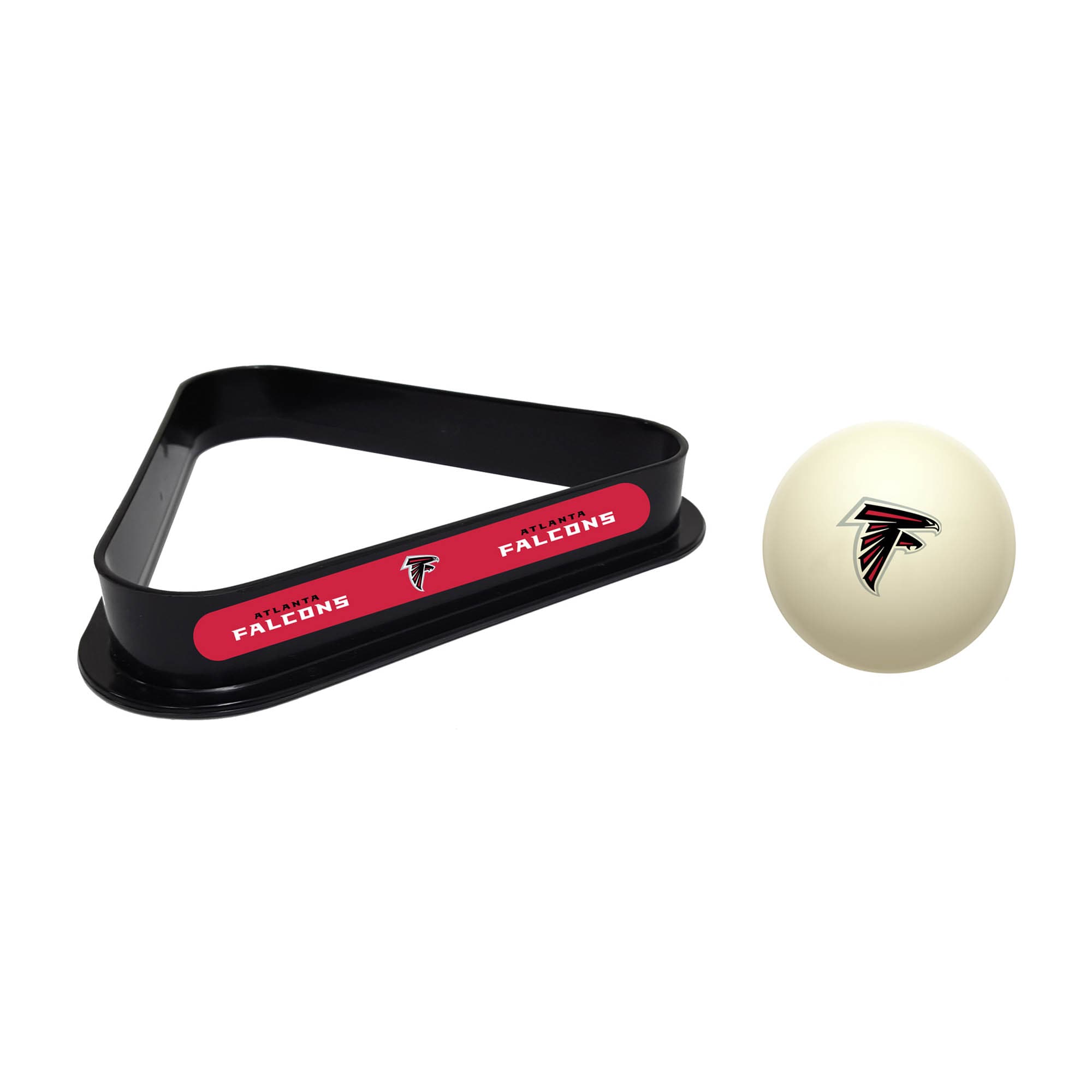 Imperial Atlanta Falcons Cue Ball & Rack Set White 201745961 - Best Buy