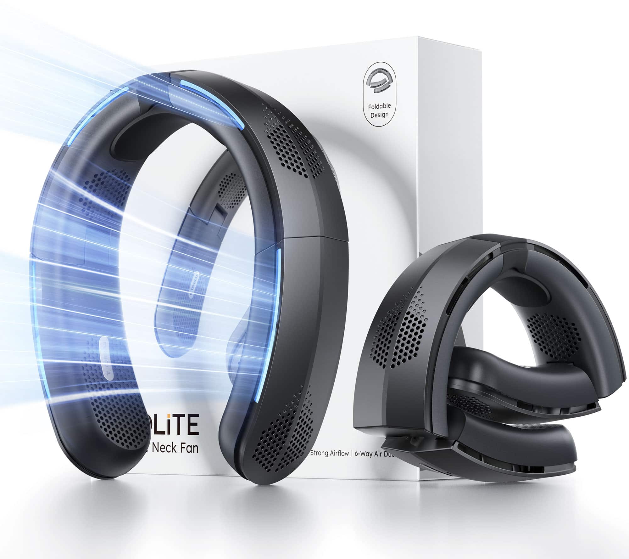 Questions and Answers: TORRAS COOLiTE Portable Foldable Neck Fan Space ...