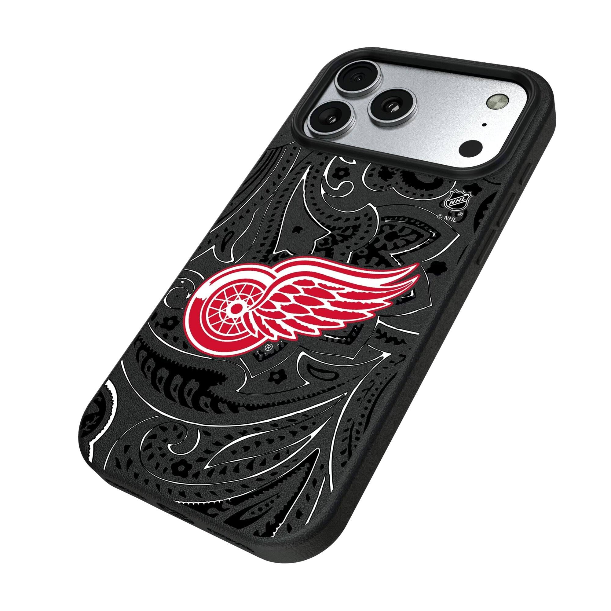 Keyscaper NHL Detroit Red Wings Paisley iPhone Magnetic Bump Case 16 ...
