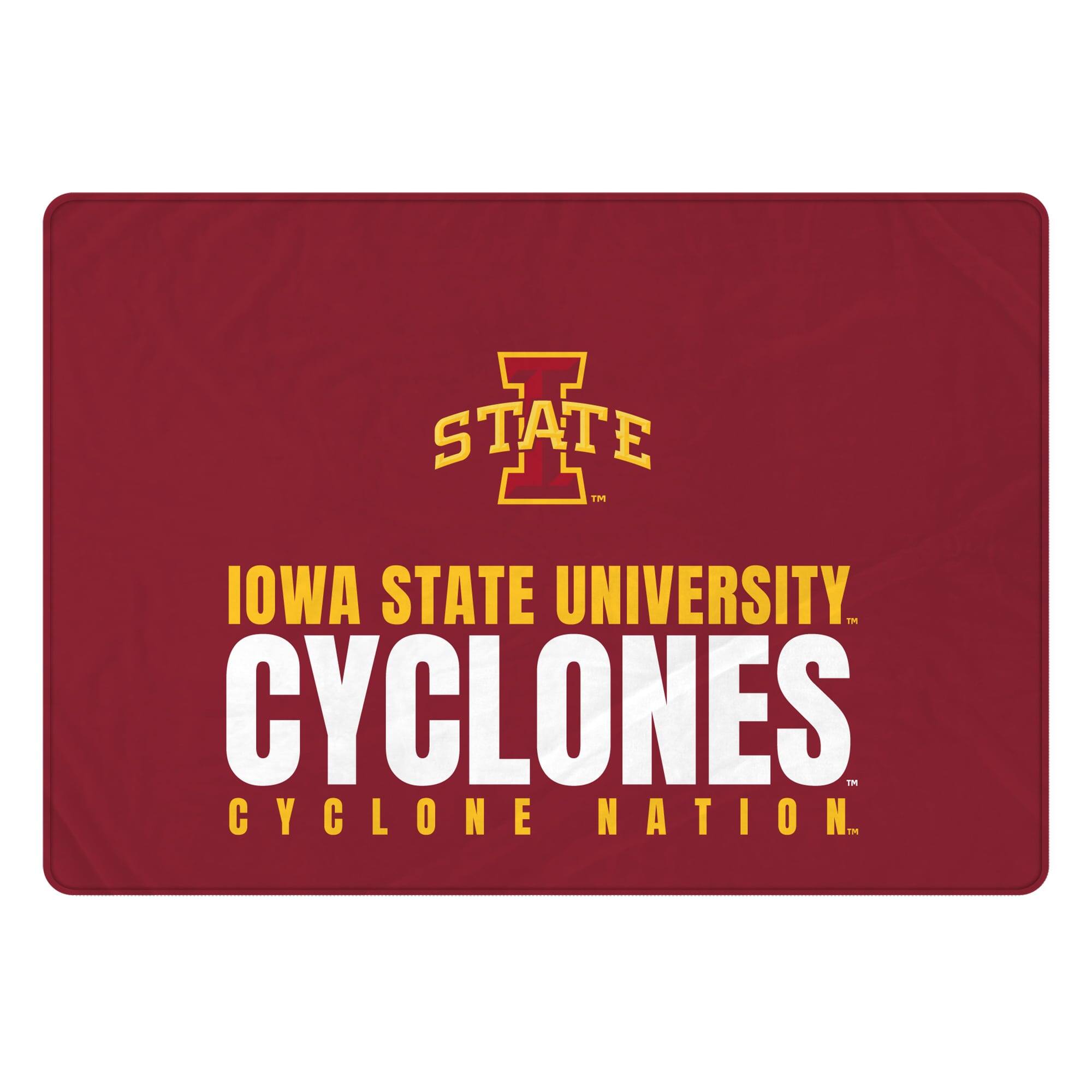 Pegasus Iowa State Cyclones 60" x 90" Oversized Slogan Fade Ultra Cozy ...
