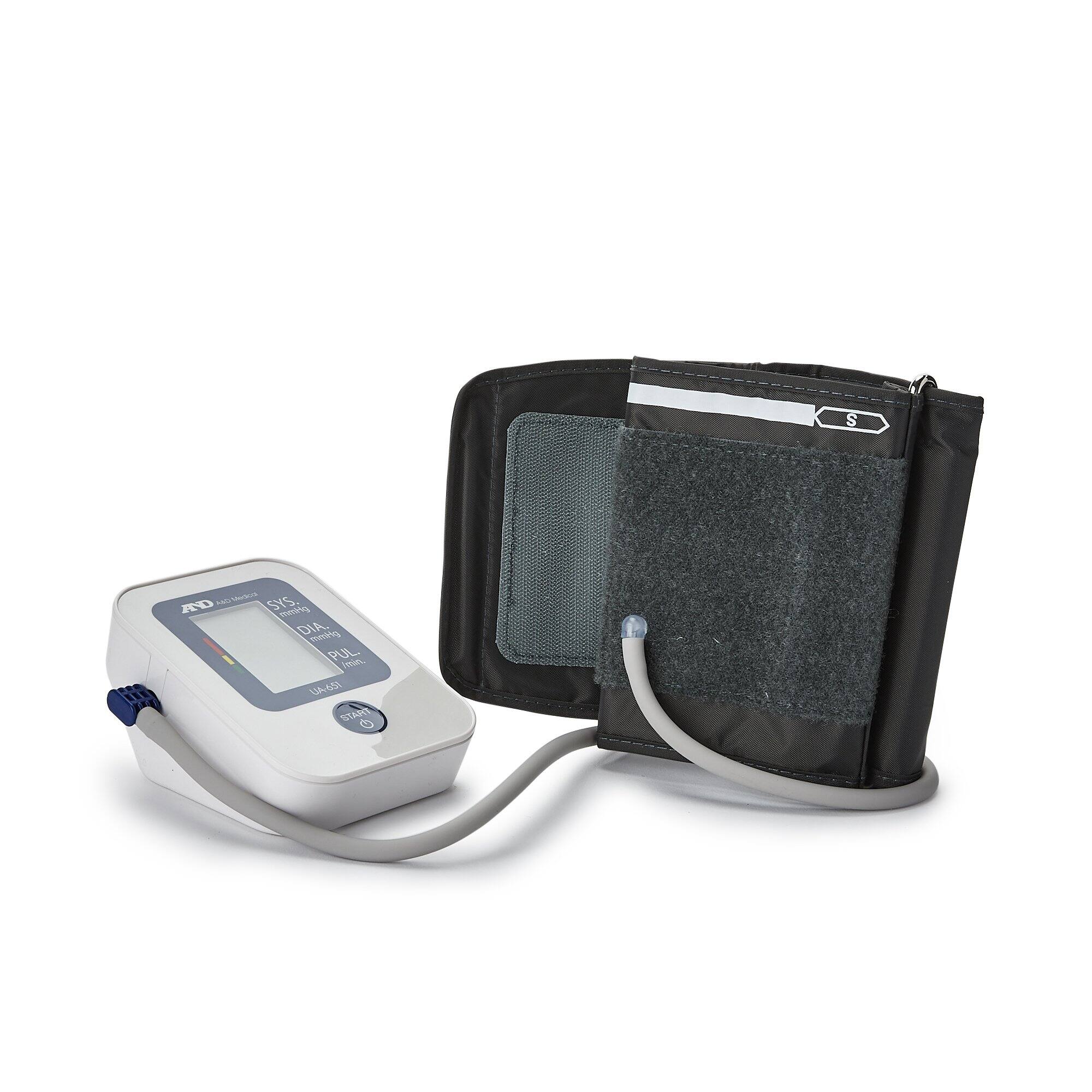 A&D Medical Essential Wide Range Cuff Blood Pressure Monitor Black ...