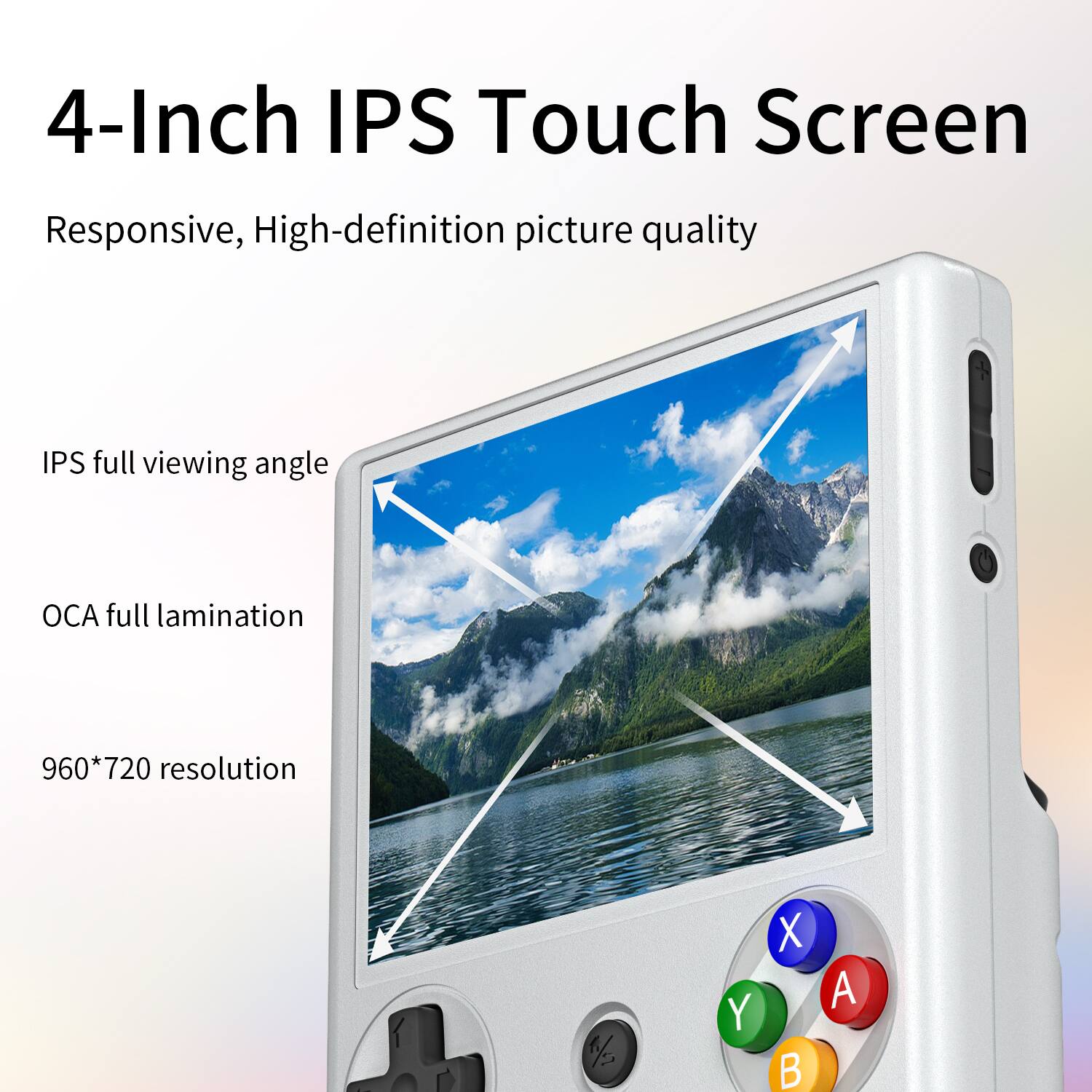 Anbernic RG406V – 4″ IPS Touchscreen Vertical Retro Gaming Handheld ...