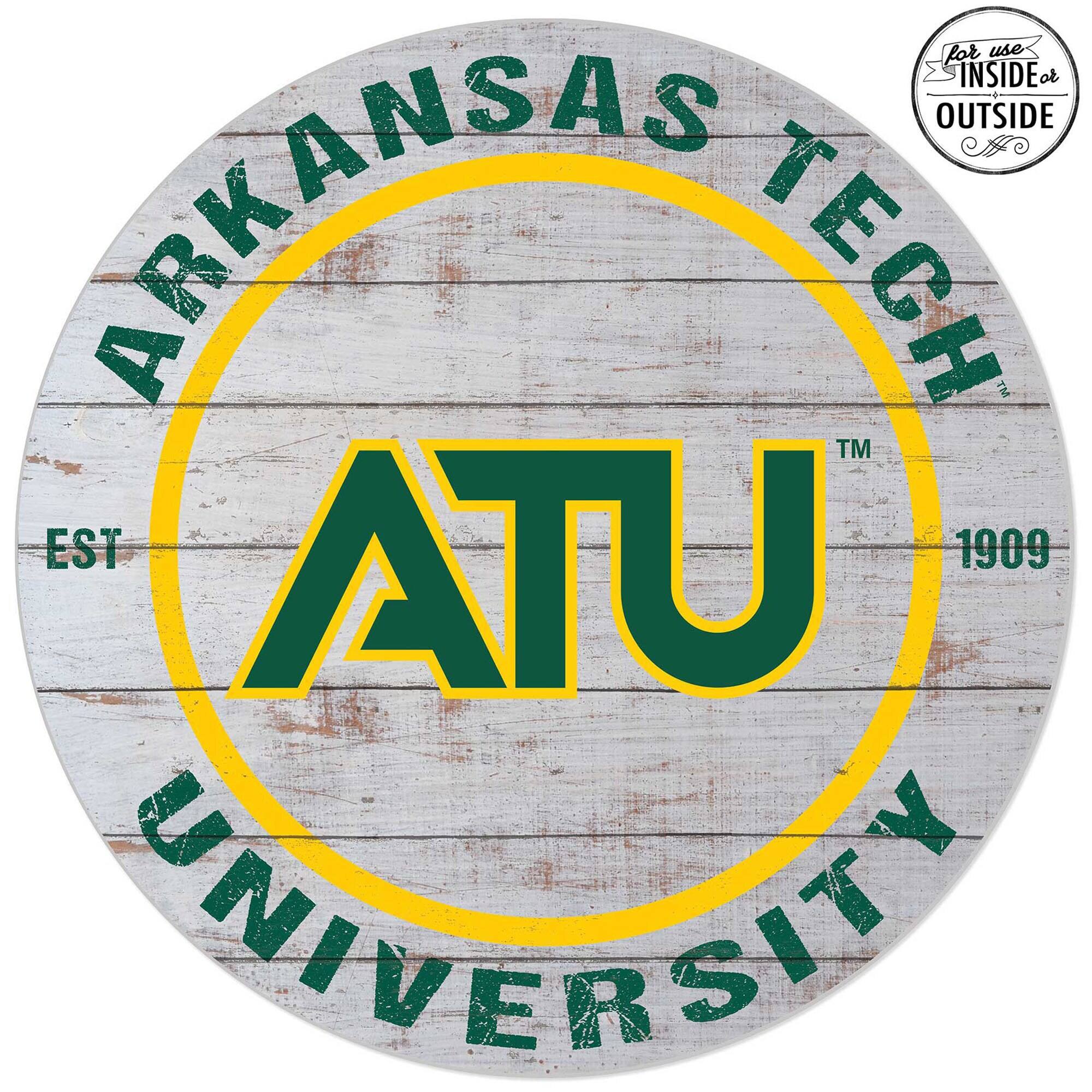 Jardine Arkansas Tech Wonder Boys 20'' Indoor/Outdoor Weathered Circle ...