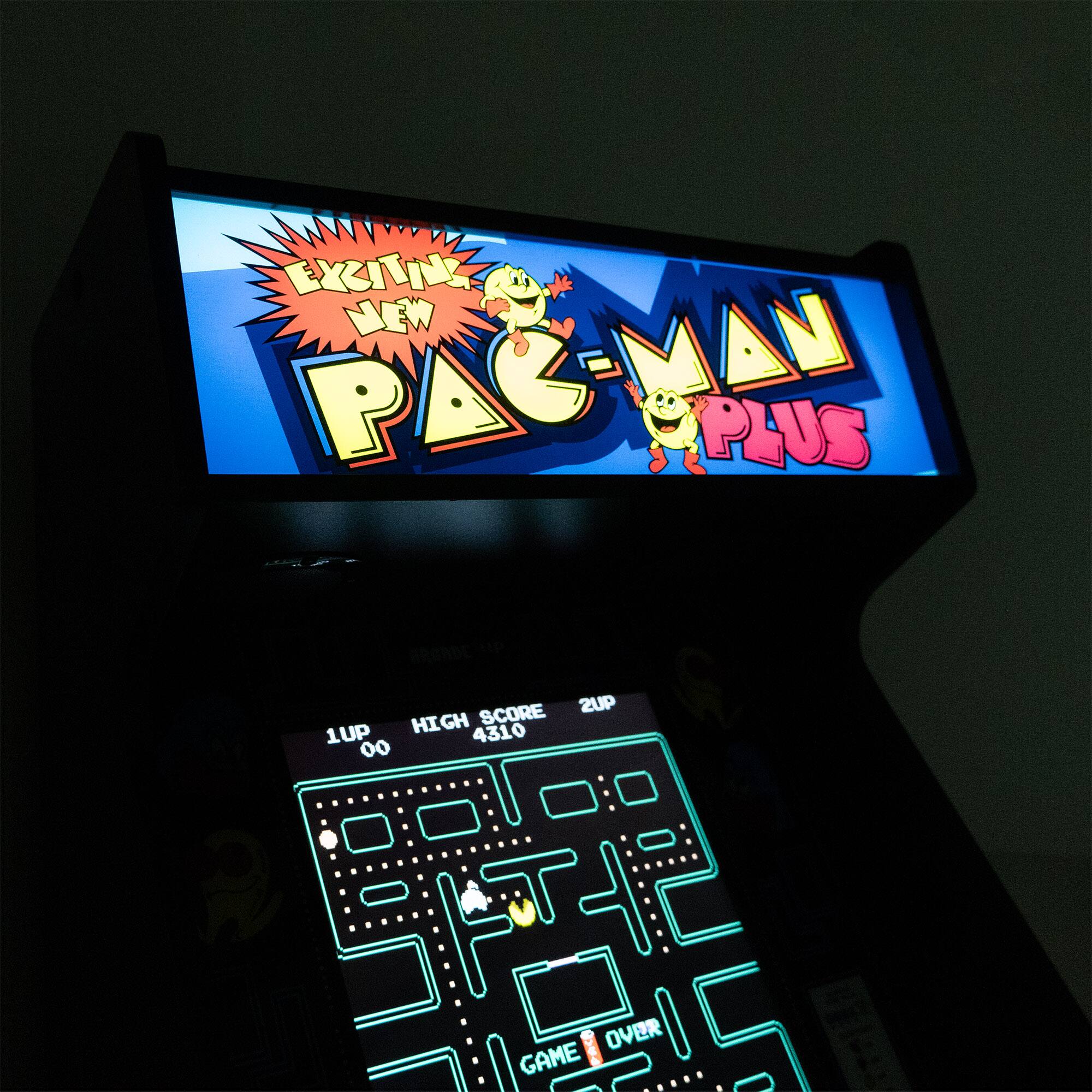 Limited Edition Arcade1Up Pacman Plus Deluxe Limited Edition Arcade Console Brown - Open Box ...