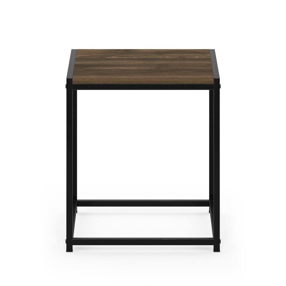 Furinno CAMNUS Night Stand, Metal Frame Nightstand, Toolless Side Table ...