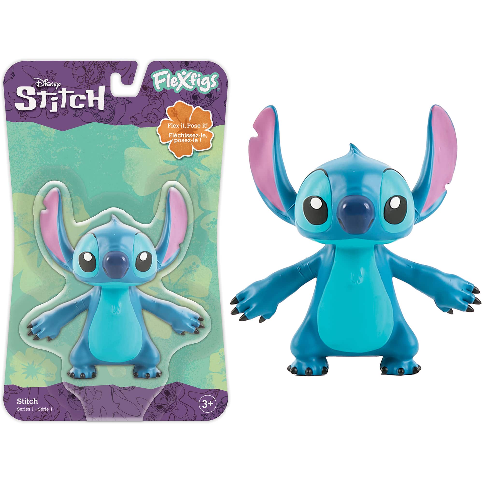 Best Buy: TCG Toys FleXfigs: Stitch & Angel 2 Character Pack Disney ...