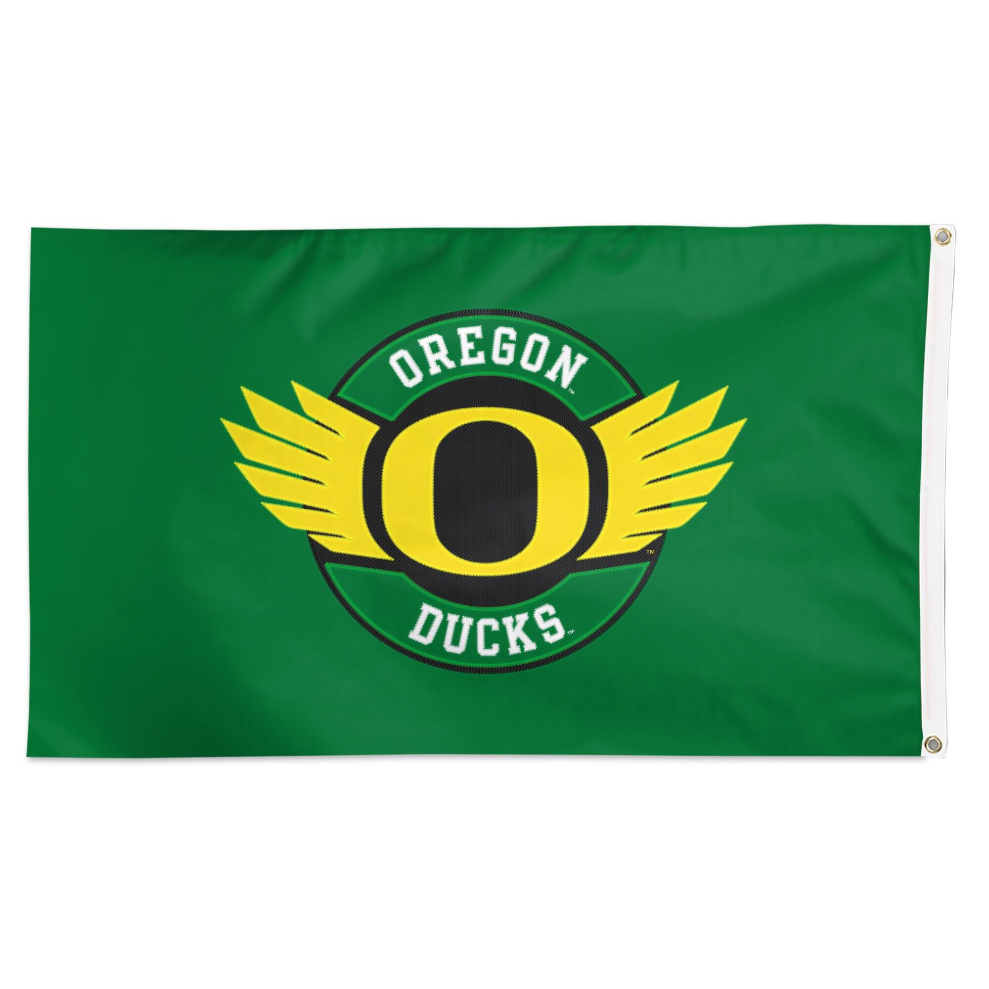 WinCraft Oregon Ducks 3' x 5' Applique Flag Multicolor 202227565 - Best Buy