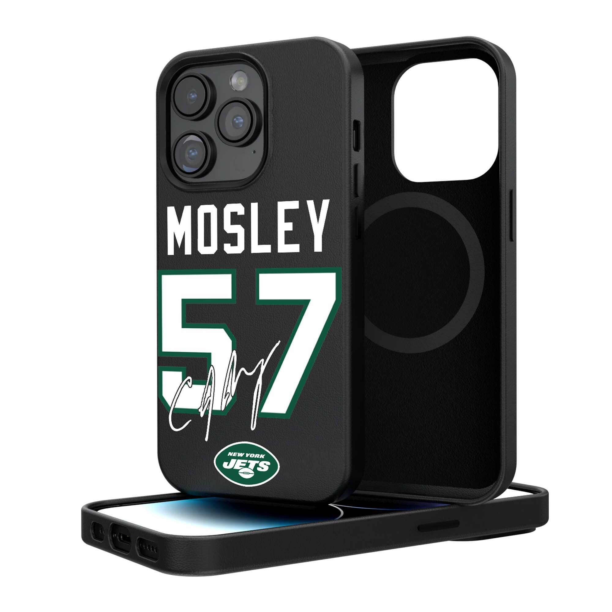 Keyscaper NFL New York Jets C.J. Mosley iPhone Magnetic Bump Case 15 ...