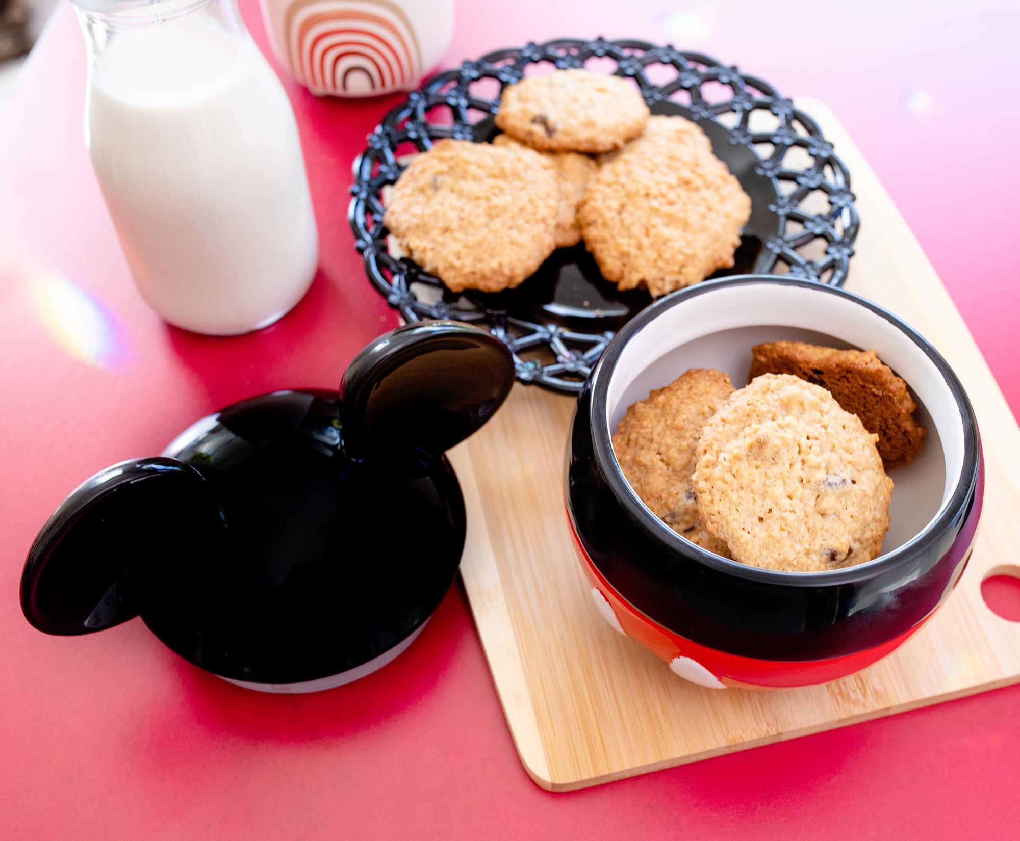 Silver Buffalo Disney Mickey Mouse Ceramic Cookie Jar Container With ...