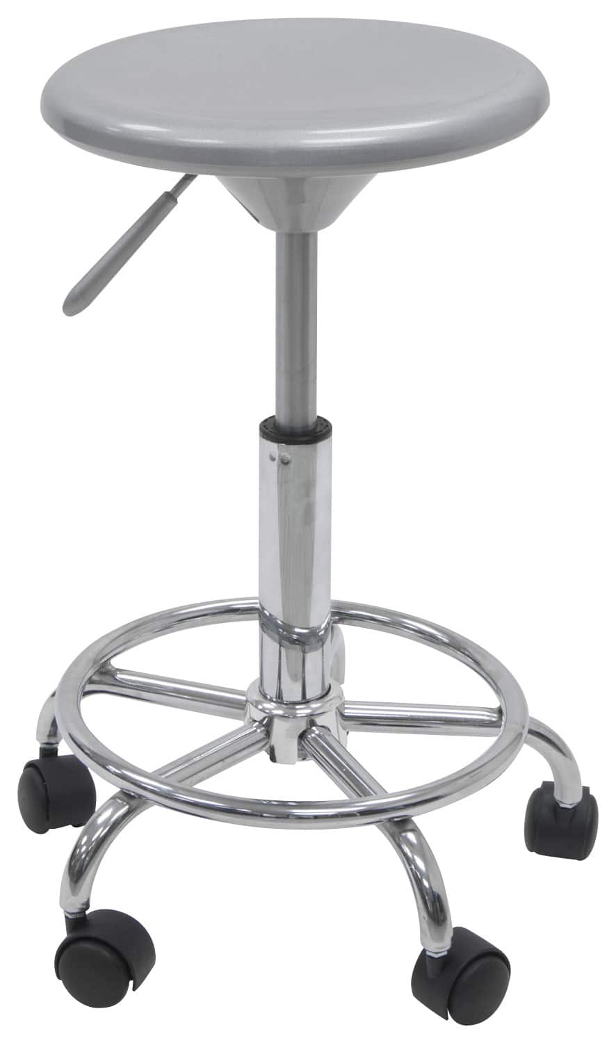 Questions and Answers: Studio Designs Studio Stool Silver/Chrome 13179 ...