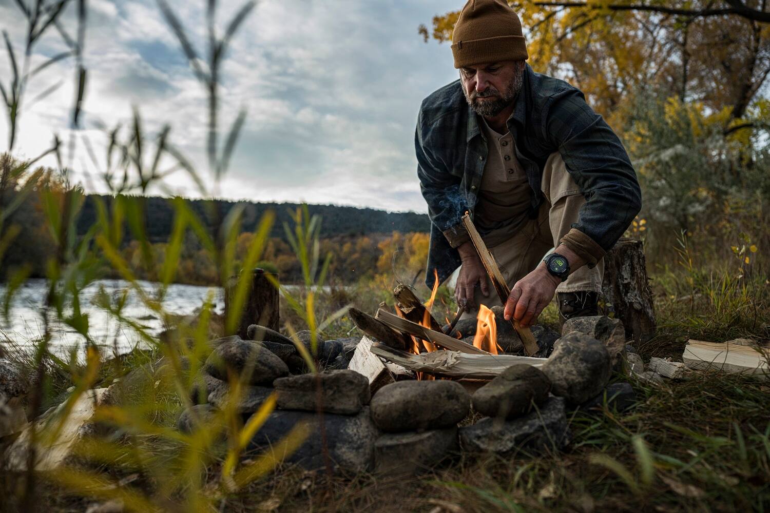 Garmin Instinct 3 45mm AMOLED Outdoor GPS Smartwatch Built in ...