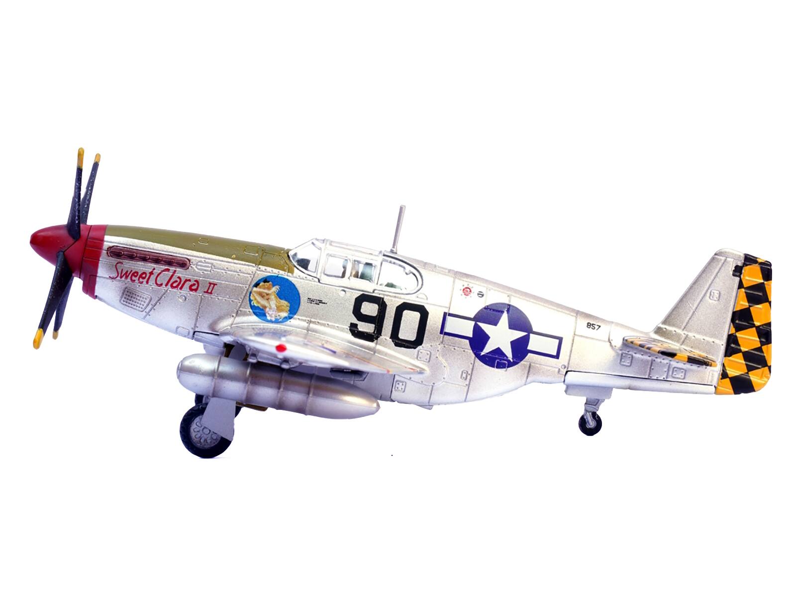Legion North American P 51B Mustang 1/72 "Sweet Clara II" 319th Fighter Squadron 325th Fighter ...