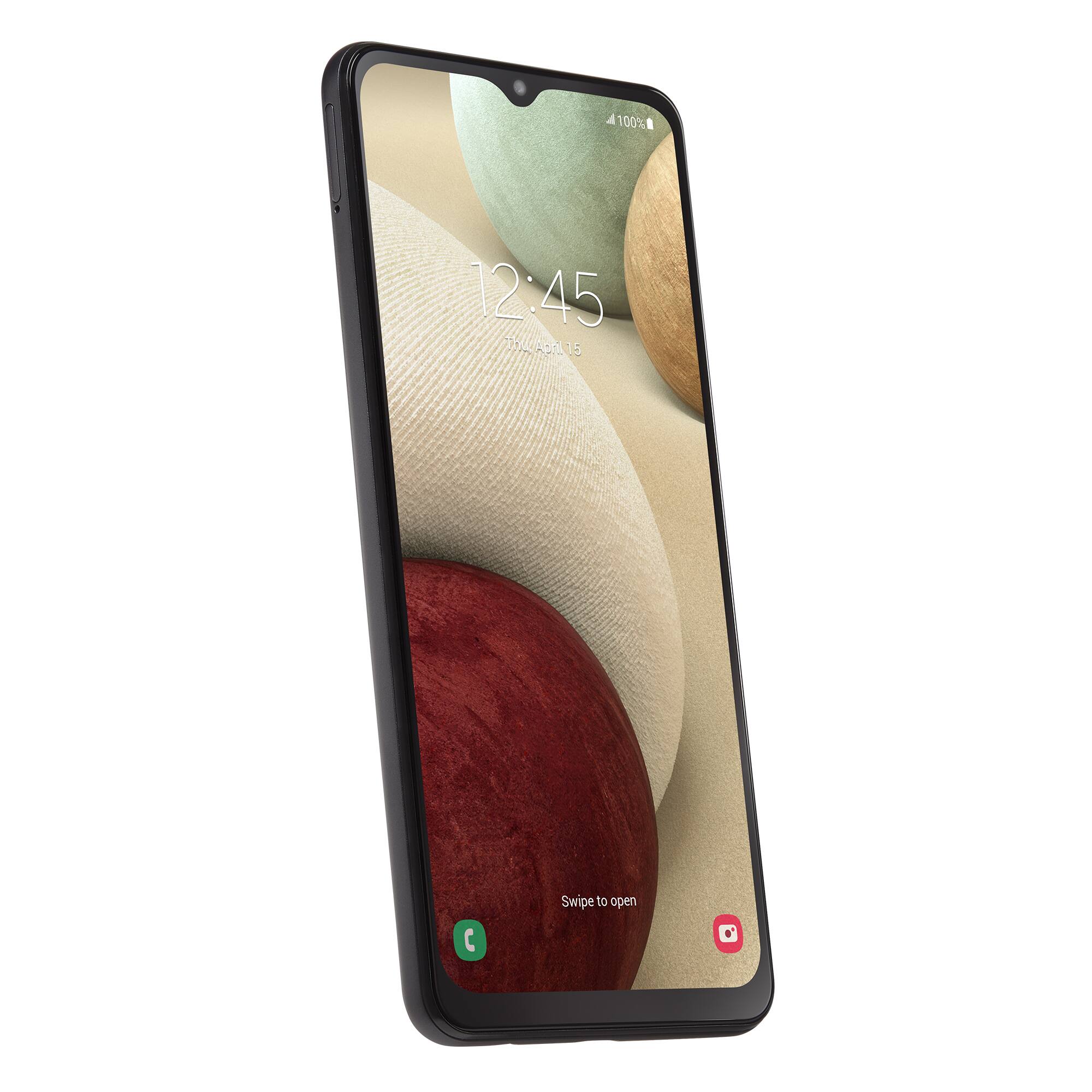 Best Buy: Tracfone Simple Mobile Samsung Galaxy A12 32GB Prepaid Black ...