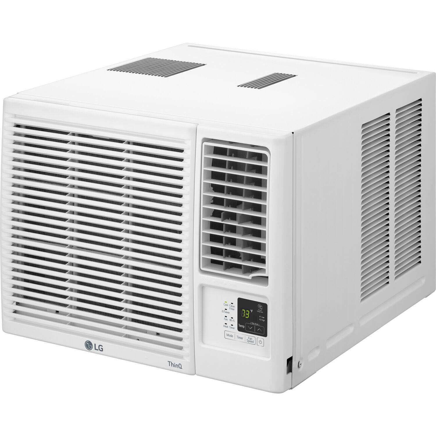 LG 330 sq. ft. 7,600 BTU 115 Volt Window Air Conditioner with Cool ...
