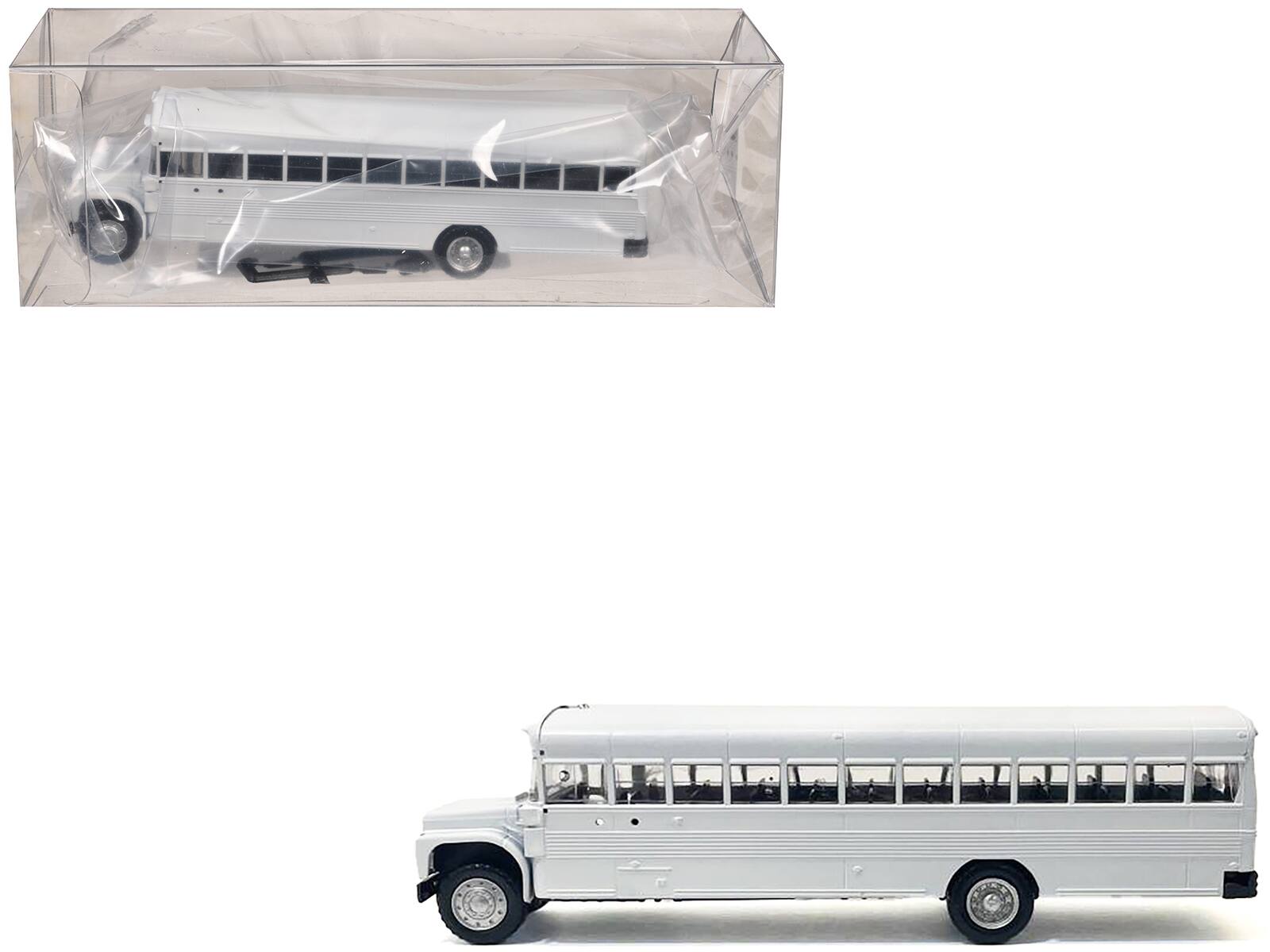 School Bus 1/87 (HO) Plastic Model by Promotex White - Best Buy